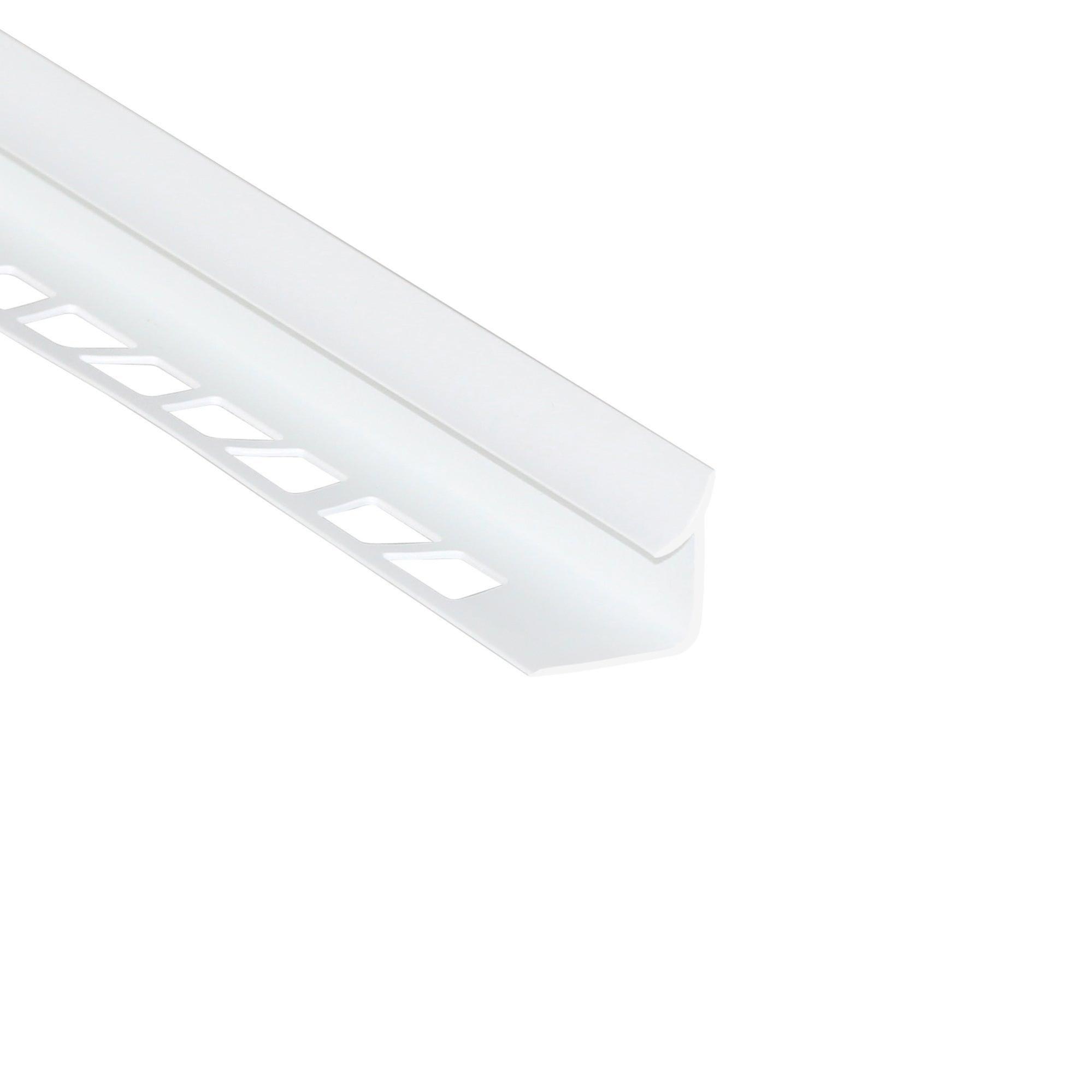 Profilo angolare esterno in pvc Sp 21.7 mm L 250 cm bianco | Leroy Merlin