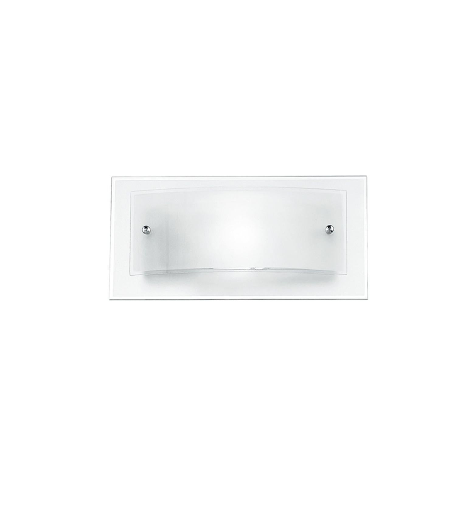 Applique neoclassico I-061228-3 trasparente15 x 30 cm, FAN EUROPE ...
