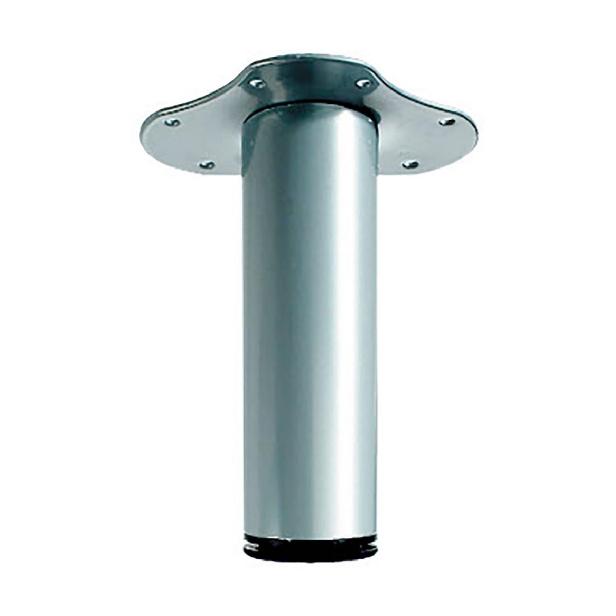 Piedino per mobili alluminio Ø 60 mm, H 20 cm | Leroy Merlin