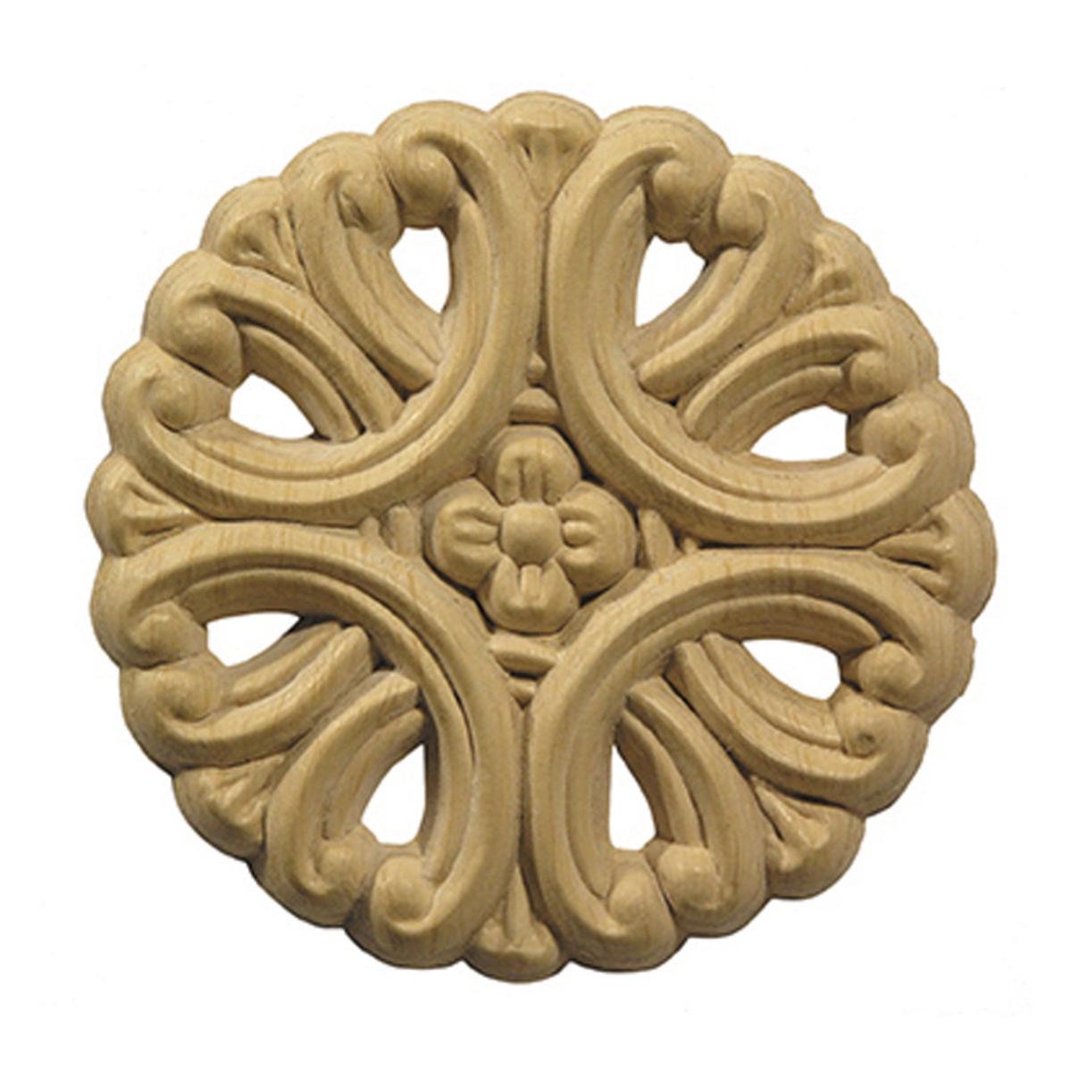 Fregio in ayous grezzo 70 x Ø 70 mm. Confezione da 2 pezzi | Leroy Merlin