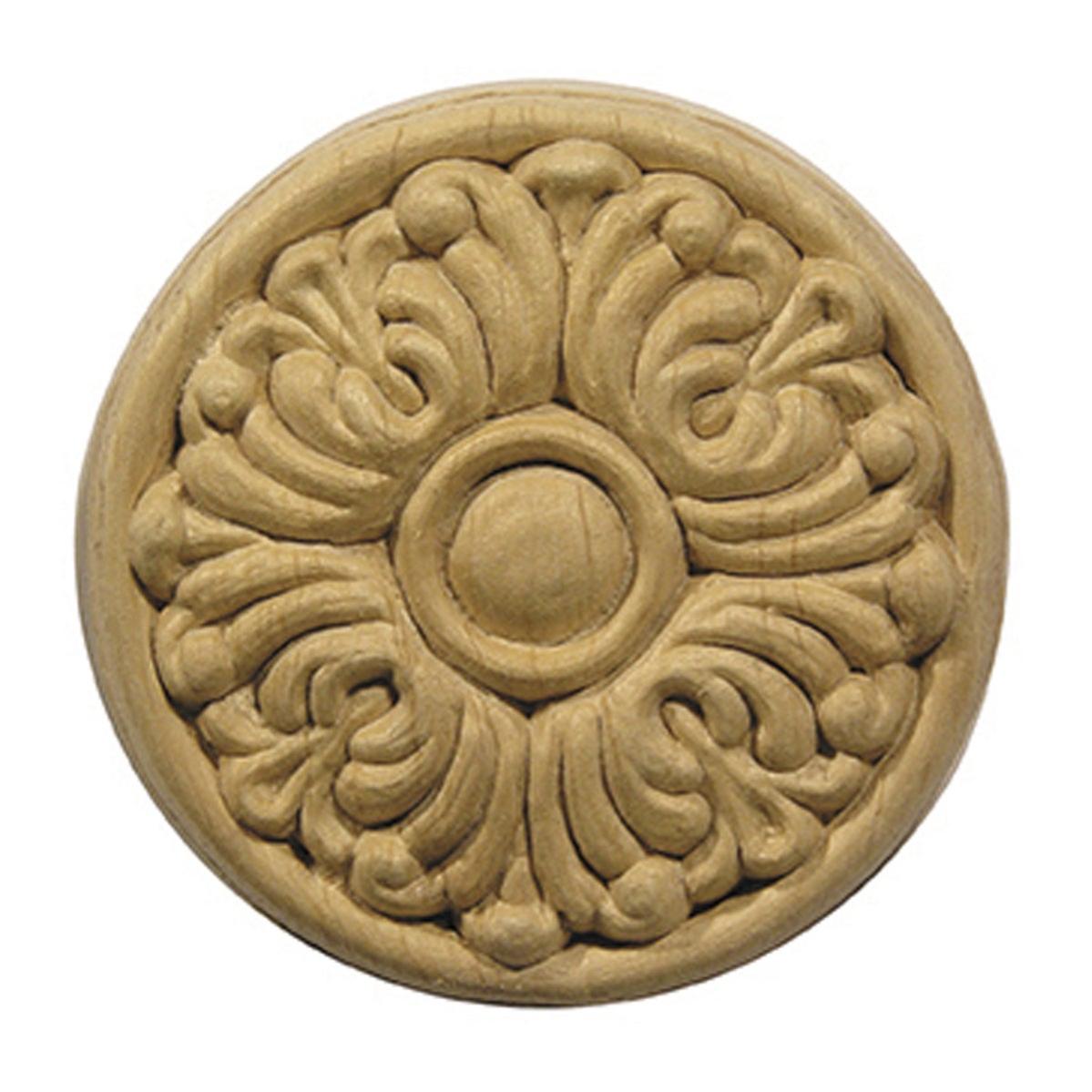 Fregio in ayous grezzo 50 x Ø 50 mm. Confezione da 2 pezzi | Leroy Merlin