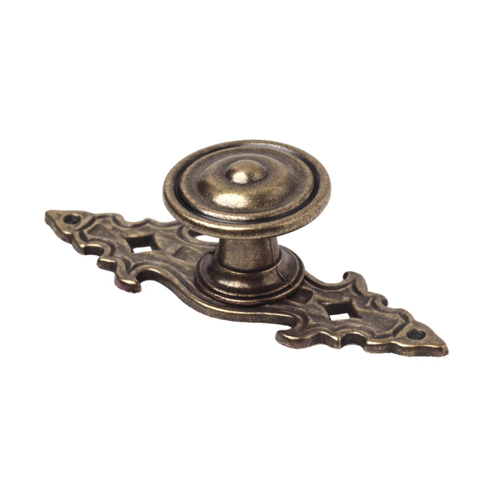 Pomolo per mobile 3302 in zama ottone cromato Ø 30 mm, 4 pezzi | Leroy ...