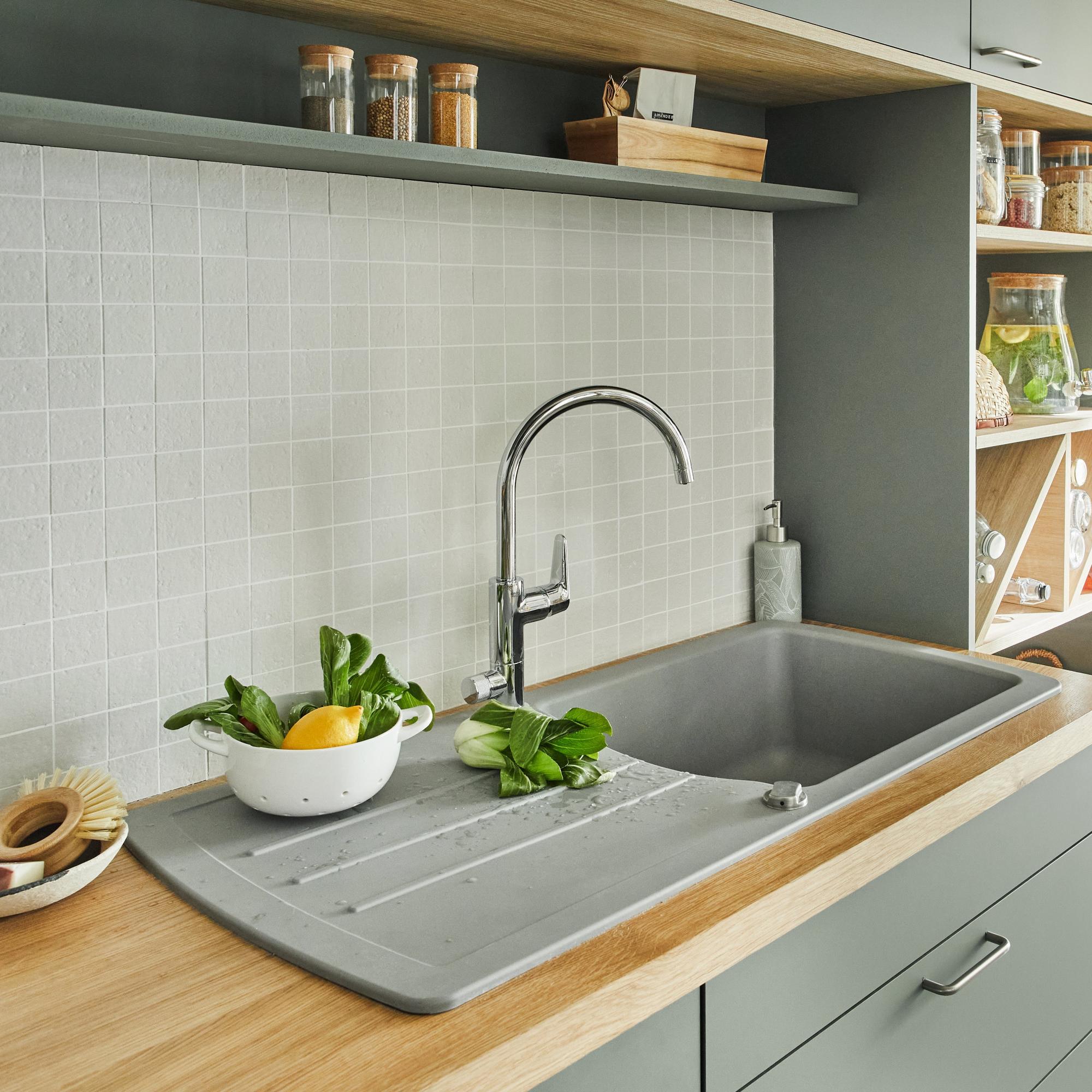 Portaposate gancio marrone P 30 cm x L 100 x H 67 mm | Leroy Merlin