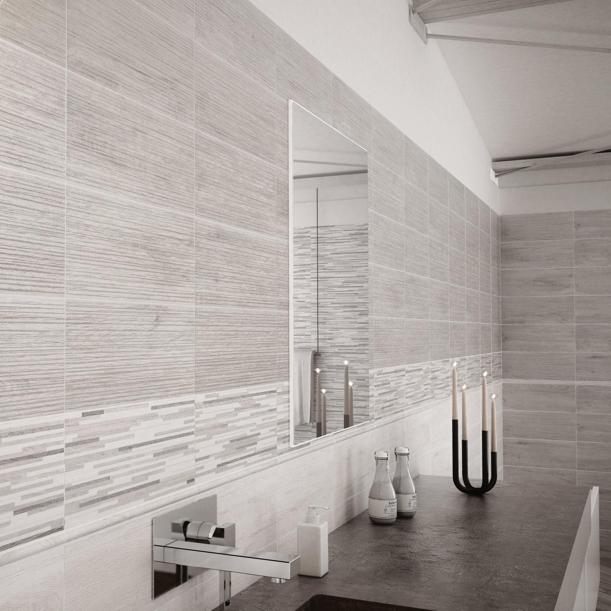 Piastrella per rivestimenti in grès pasta rossa effetto legno sp. 0.8 ...