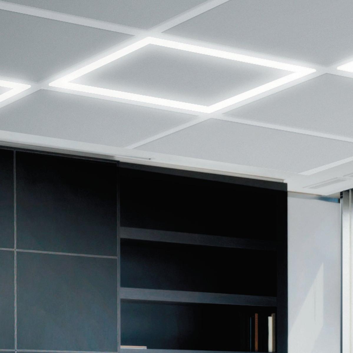 Pannello LED Edge 60x60 cm bianco naturale, bianco | Leroy Merlin