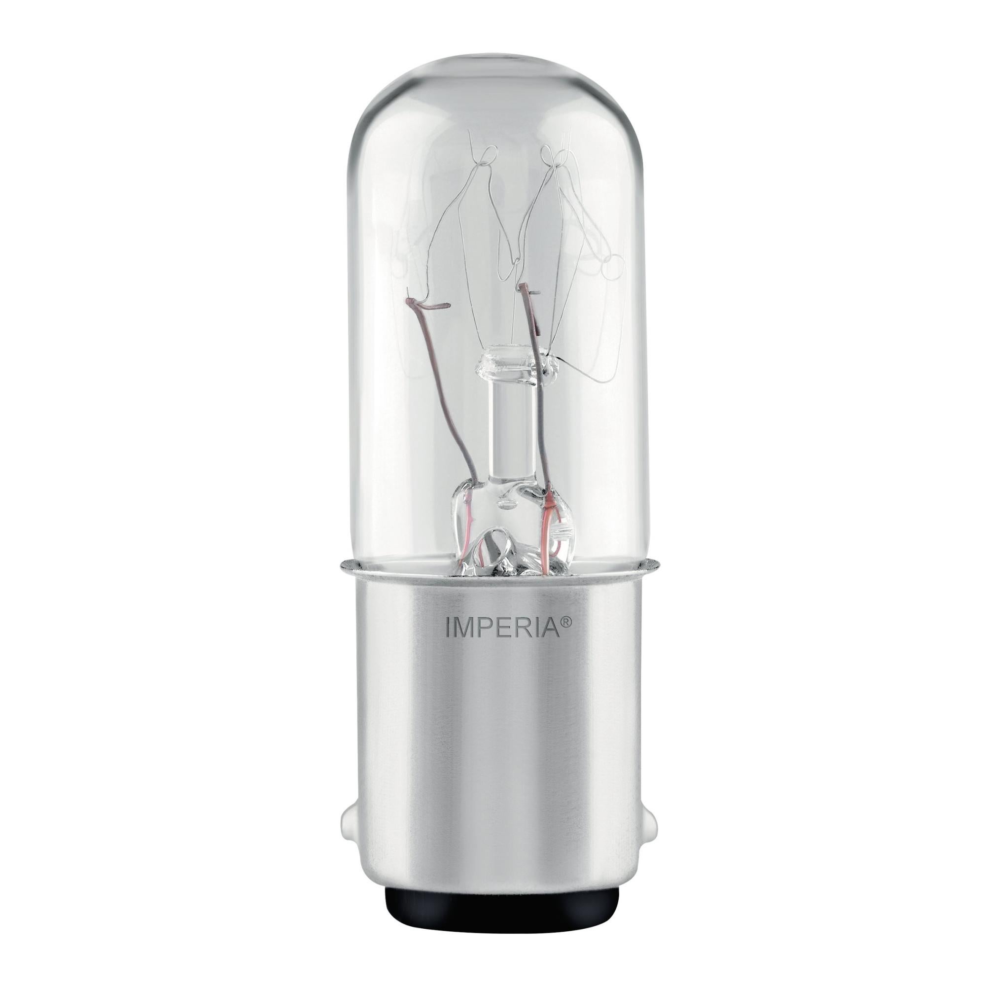 Lampadina Lampada alogena, B15, tubo, smerigliato, luce calda, 15W=75LM ...