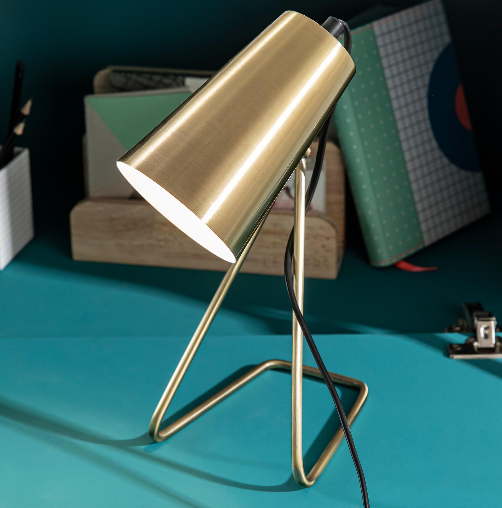 Lampada da tavolo glamour Moeta E14 INSPIRE | Leroy Merlin