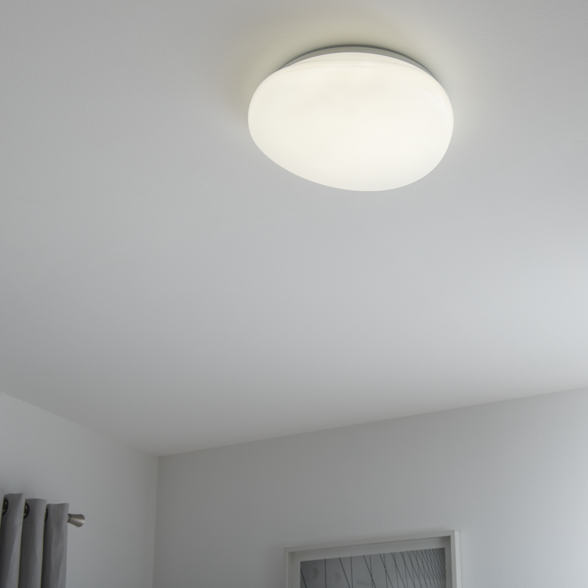 Plafoniera moderno Julia LED dimmerabile D. 40 cm 40x40 cm, INSPIRE ...