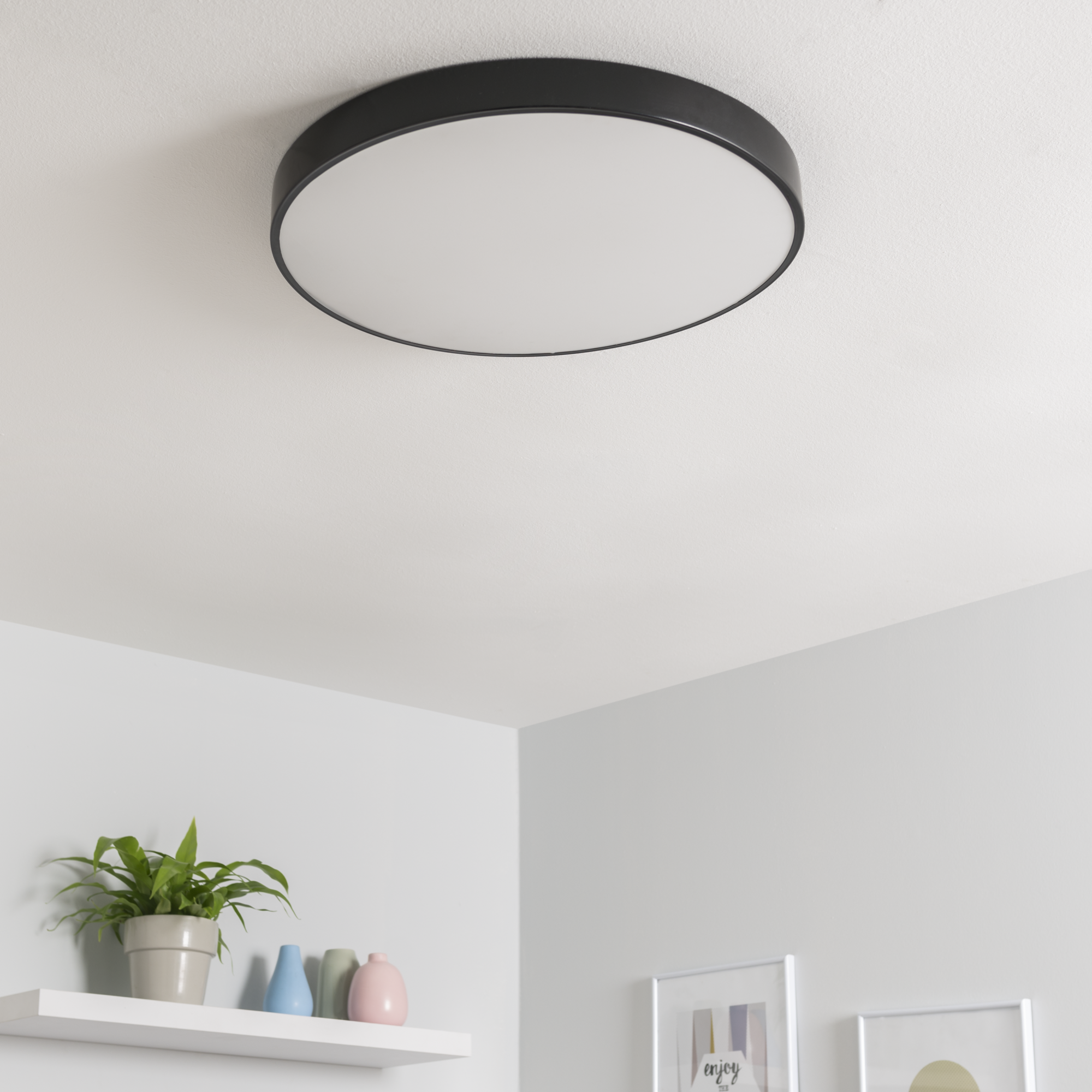 Plafoniera design Caty LED dimmerabile D. 30 cm INSPIRE | Leroy Merlin