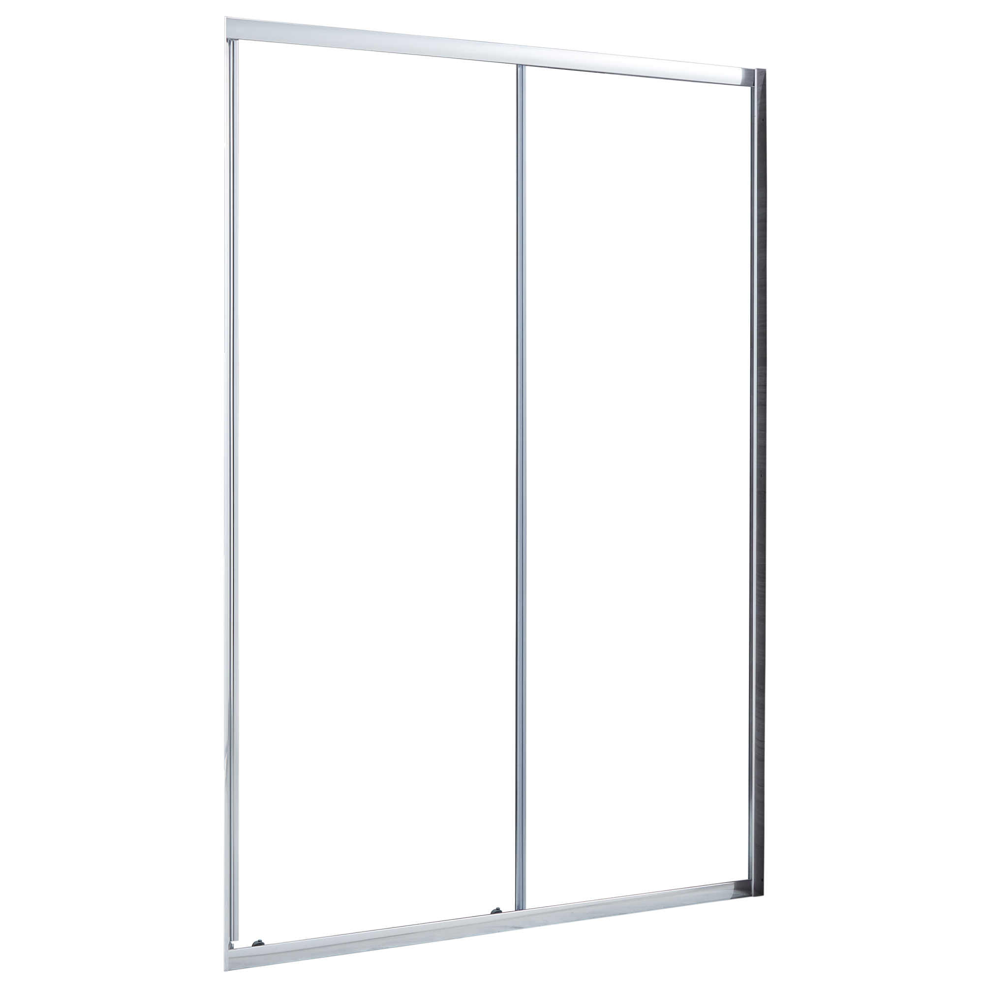 Box doccia con ingresso frontale porta scorrevole 140 cm, H 185 cm in ...