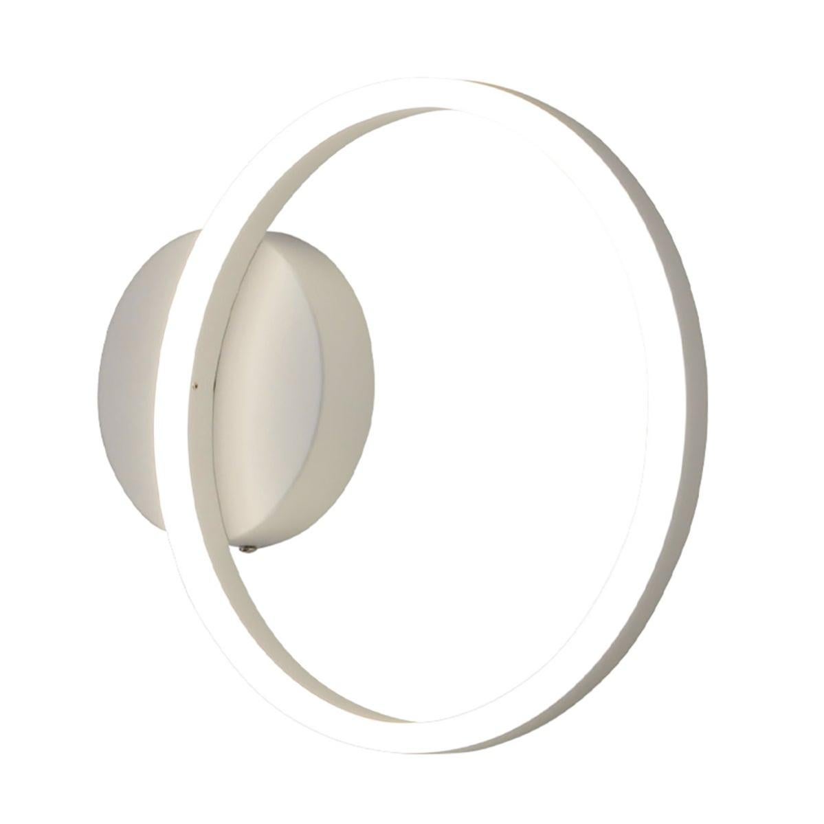 Applique moderno SKYROUND LED bianco, in metallo, D. 30 cm | Leroy Merlin