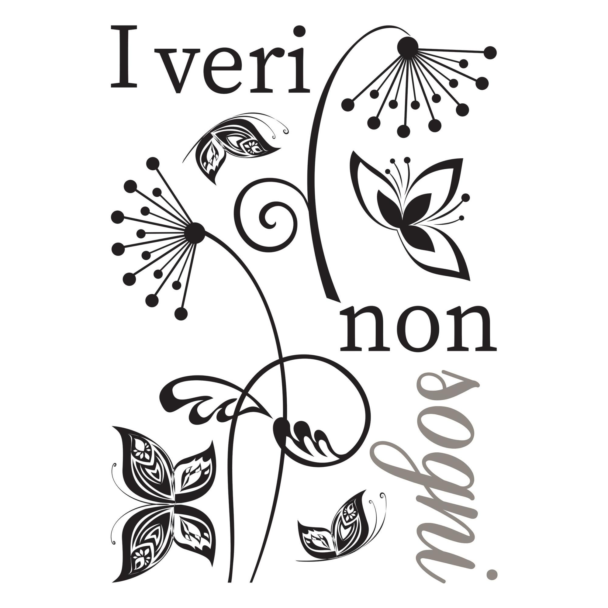 Sticker i veri sogni 47x67 cm nero e giallo, confezione da 2 fogli ...