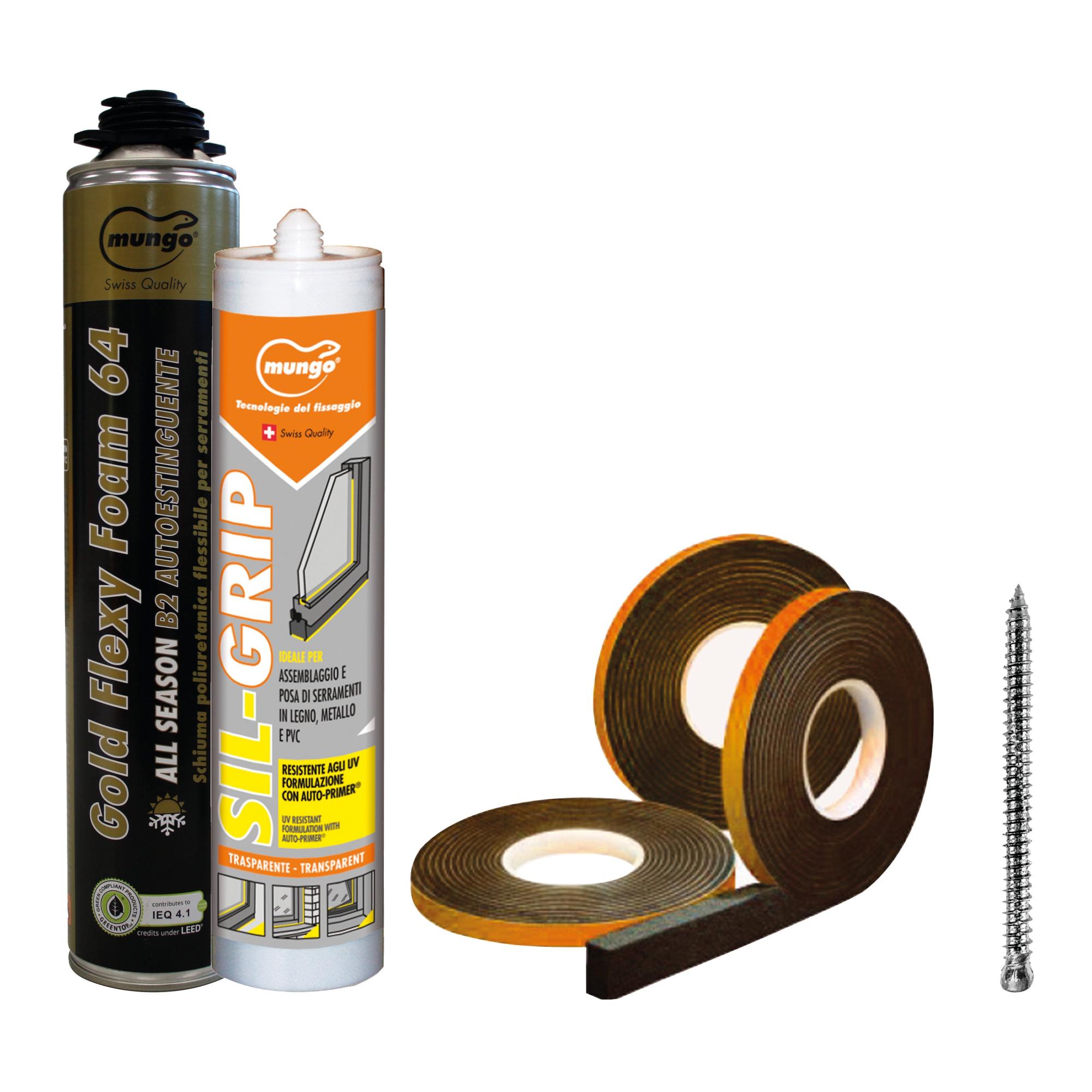 Silicone sigillante Kit serramenti bianco 500 ml | Leroy Merlin