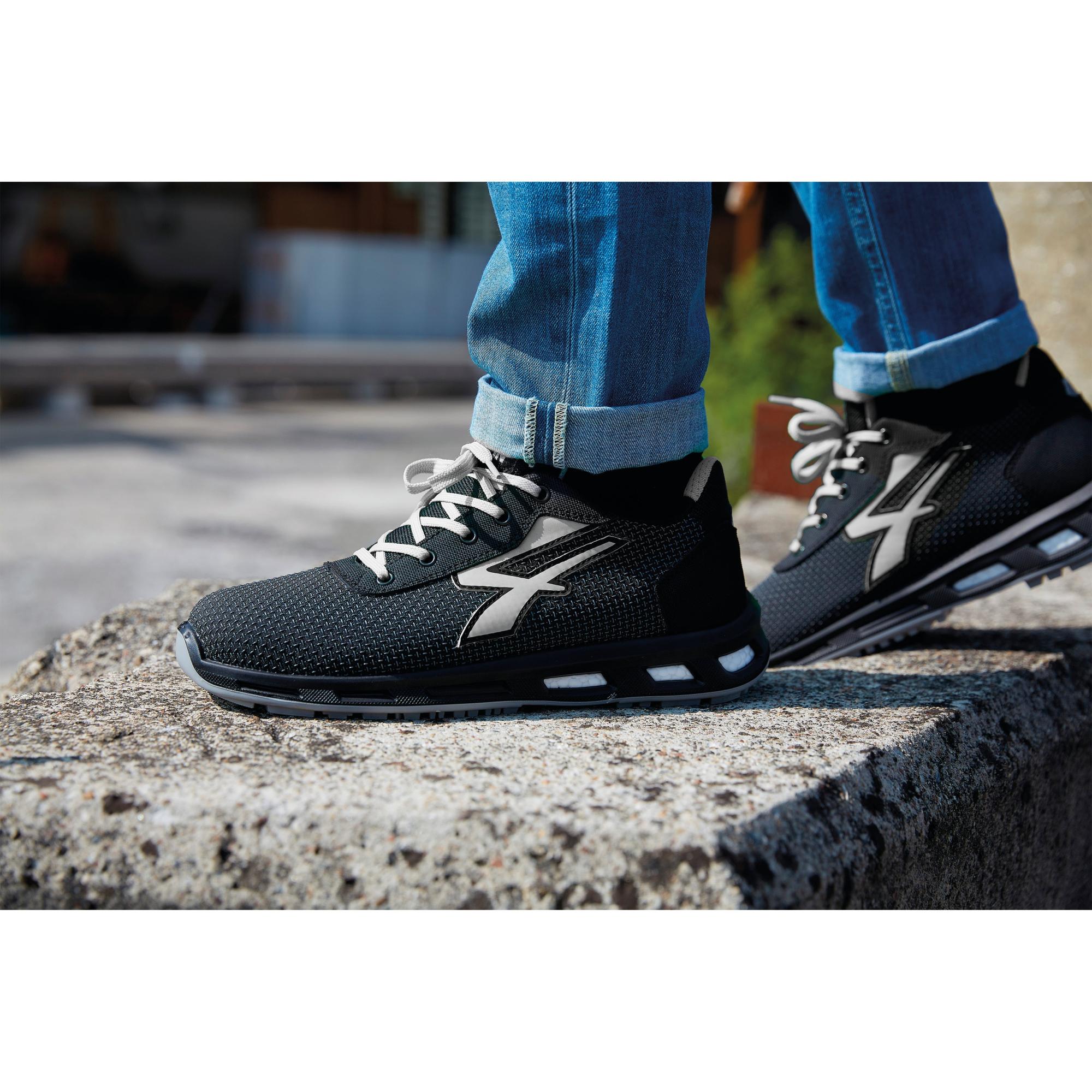 Scarpe antinfortunistiche basse U-POWER Raptor S3 n° 40 nero e bianco ...