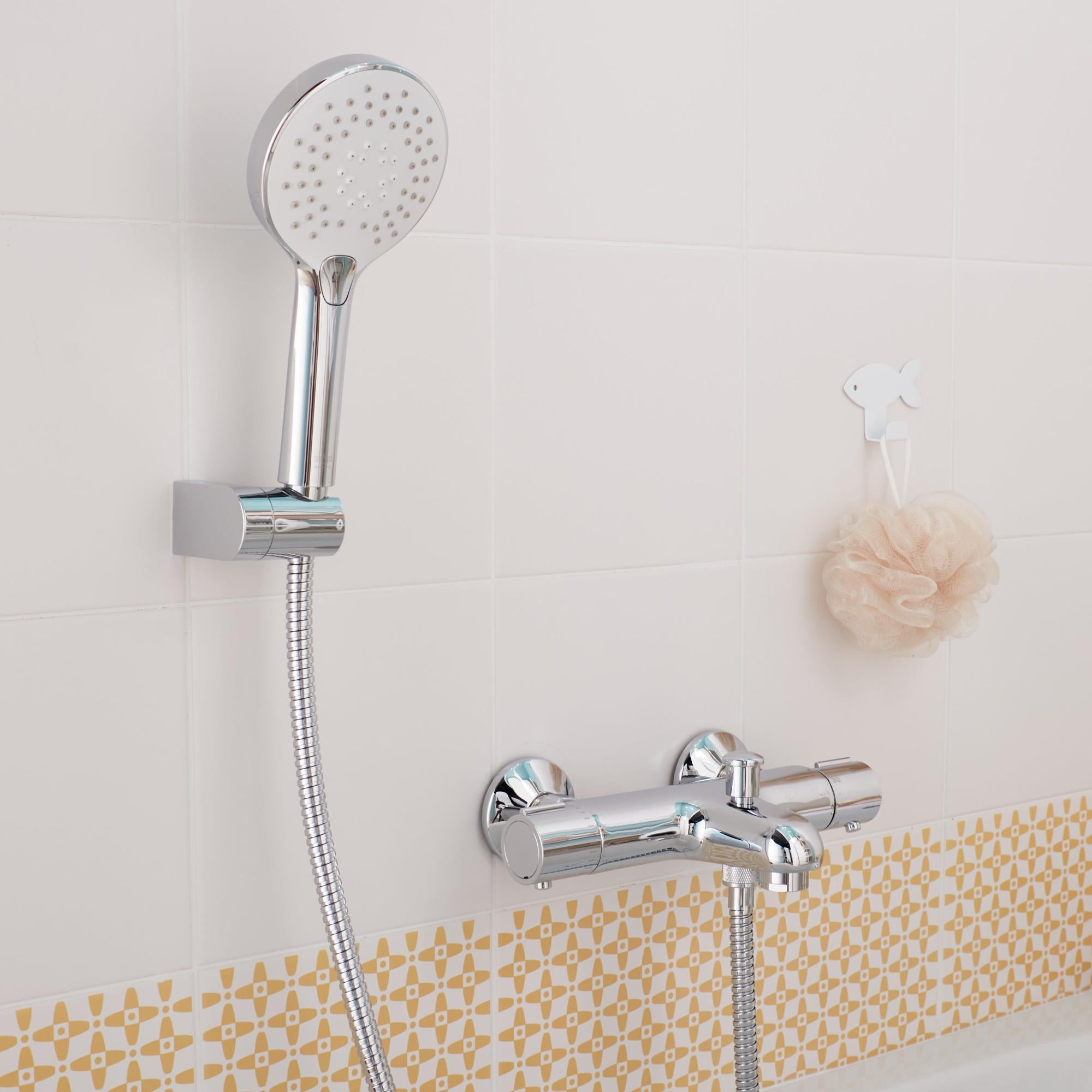 Kit doccetta, flessibile e supporto SENSEA grigio | Leroy Merlin