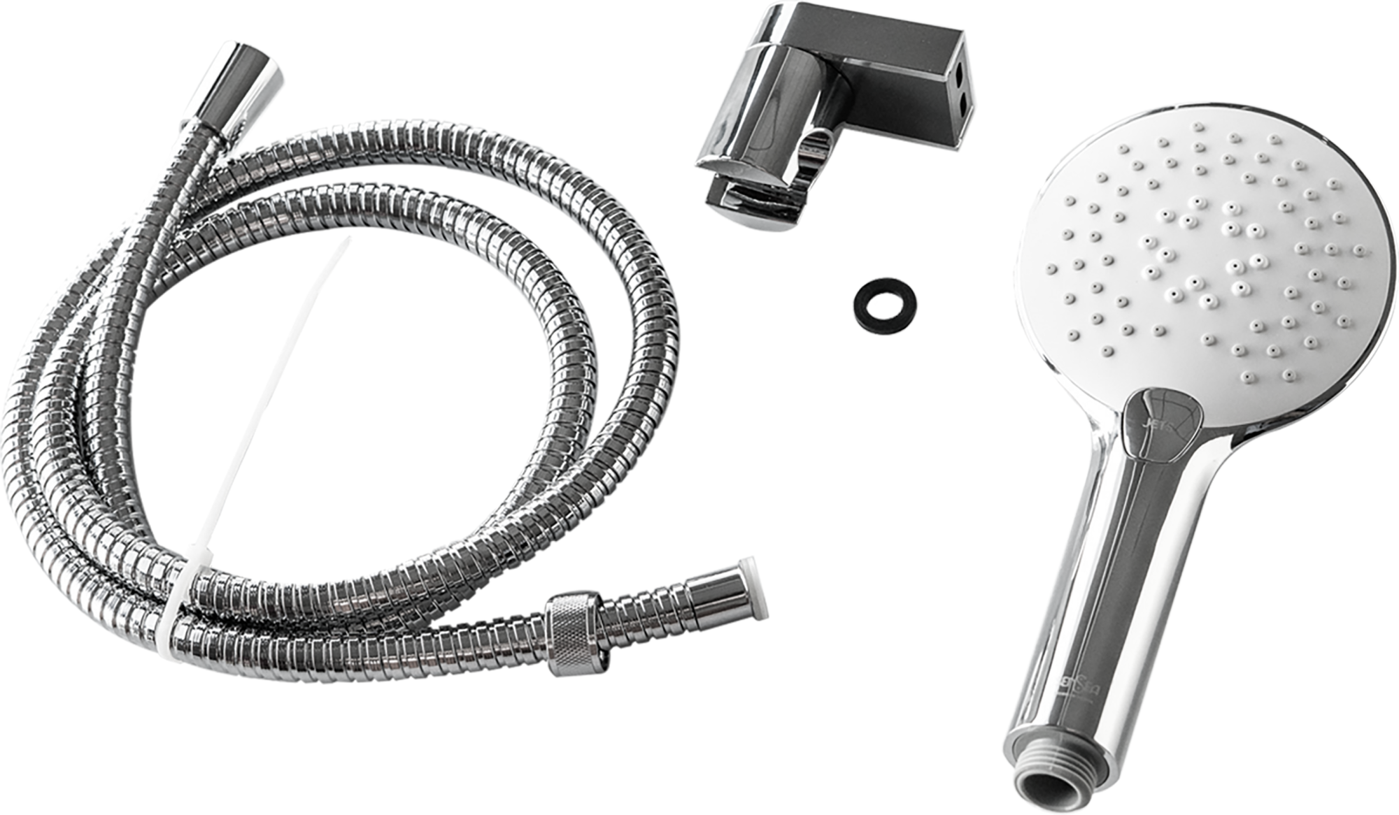 Kit doccetta, flessibile e supporto SENSEA grigio | Leroy Merlin