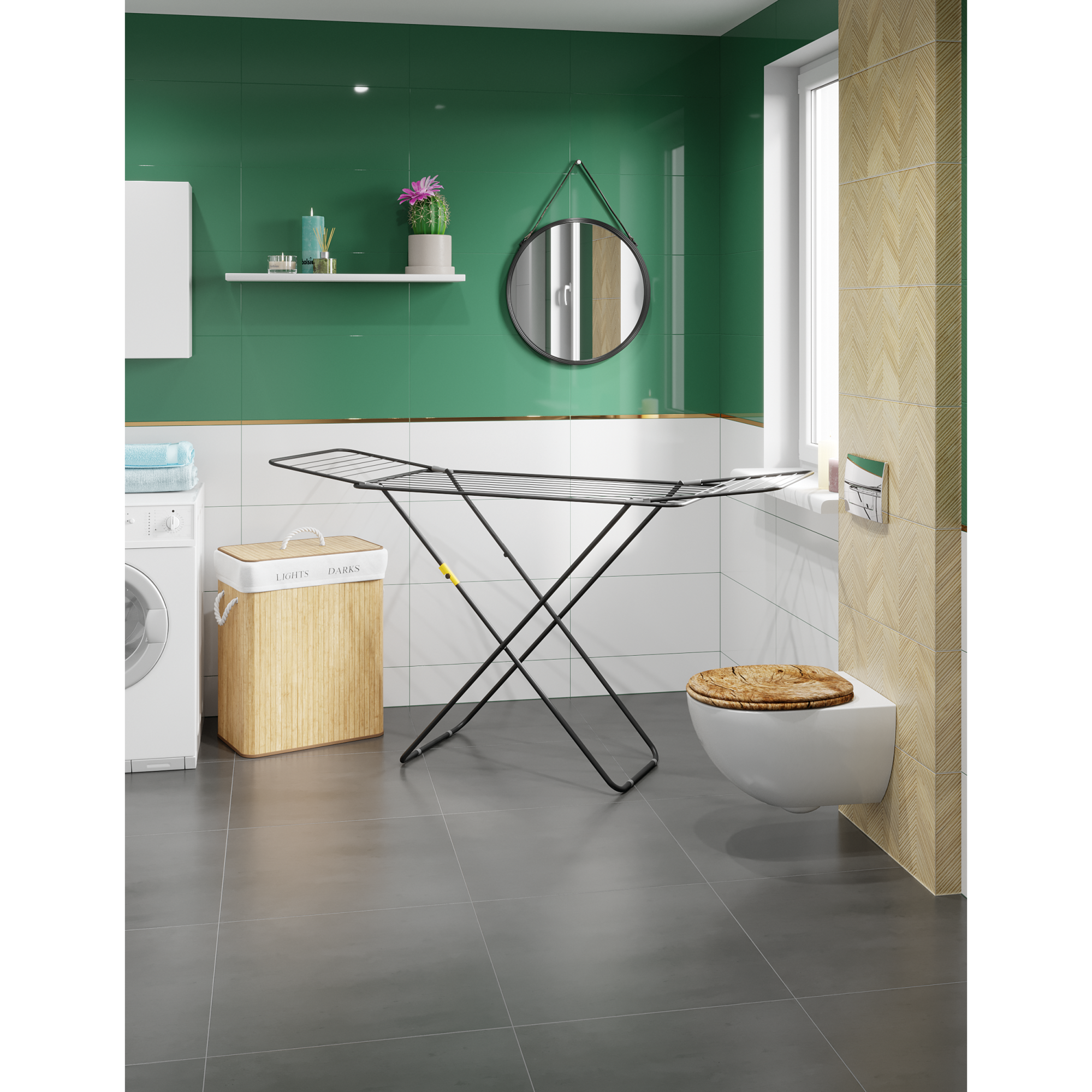 Copriwater ovale universale Legno SENSEA mdf fantasia | Leroy Merlin