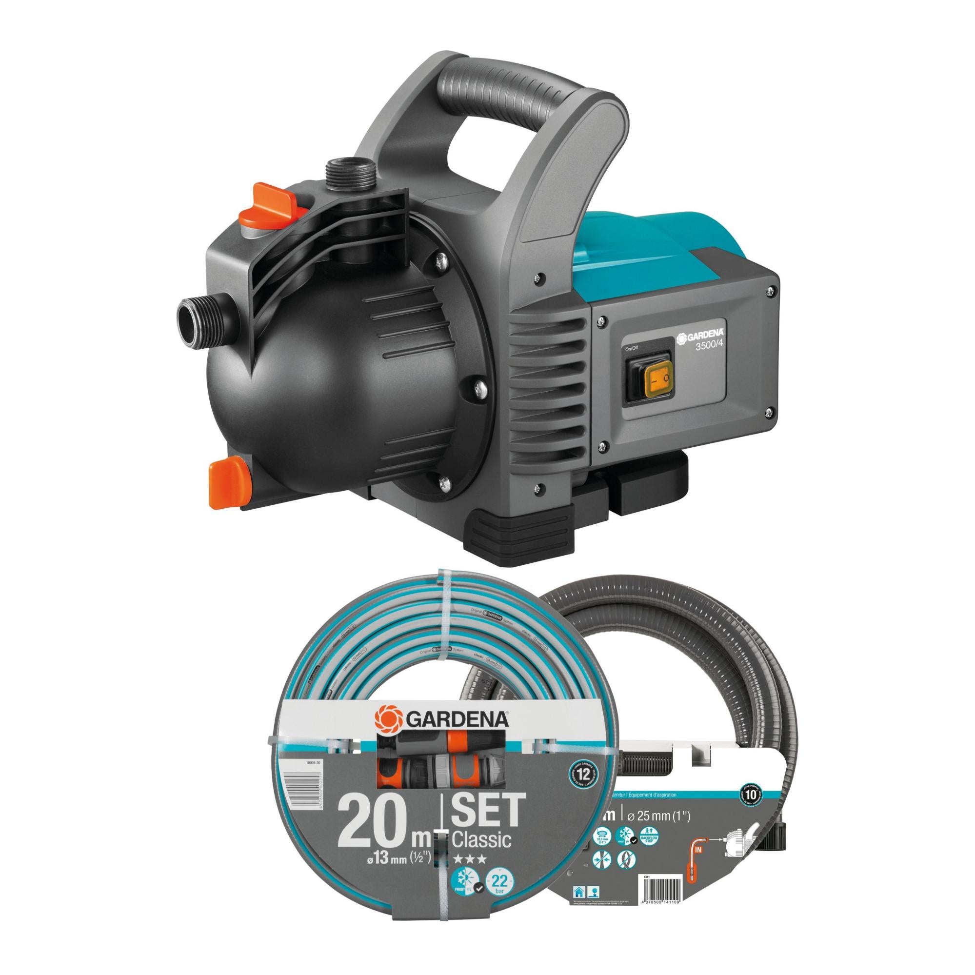 Pompa di superficie GARDENA 3500/4 acque chiare | Leroy Merlin