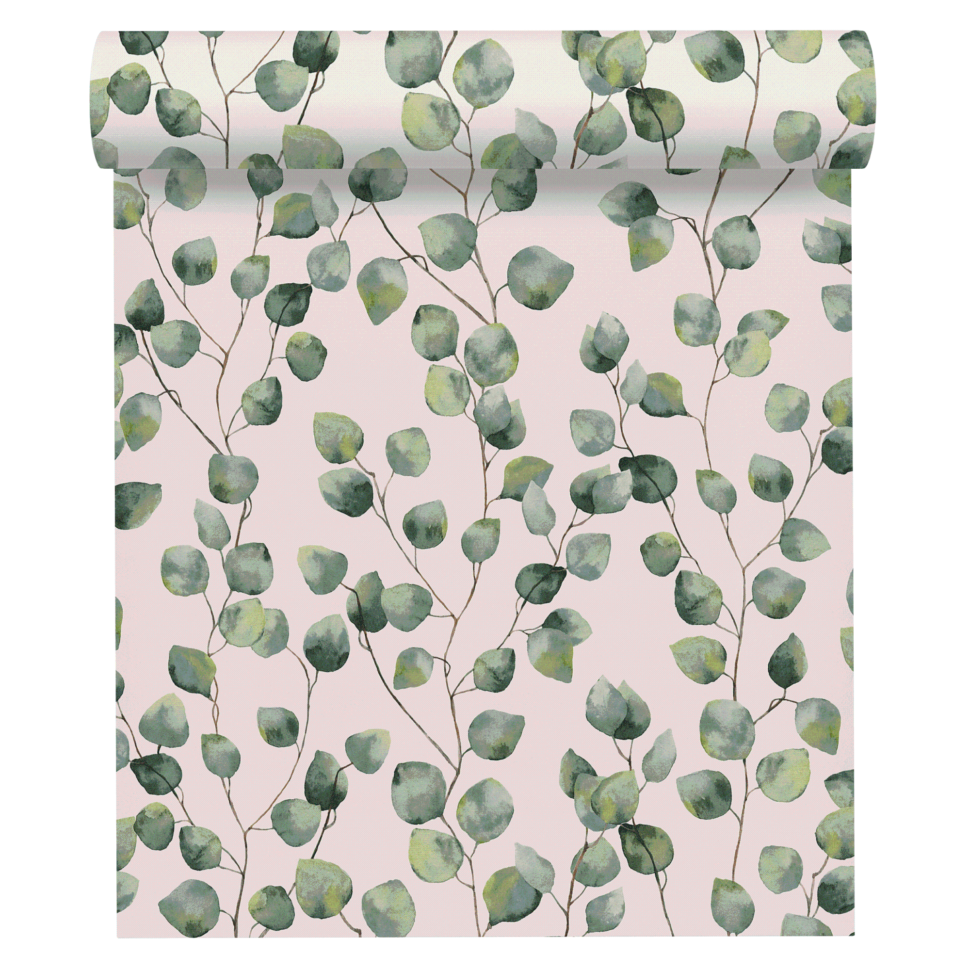 Carta da parati Greenery Leggero verde, 53 cm x 10 m | Leroy Merlin