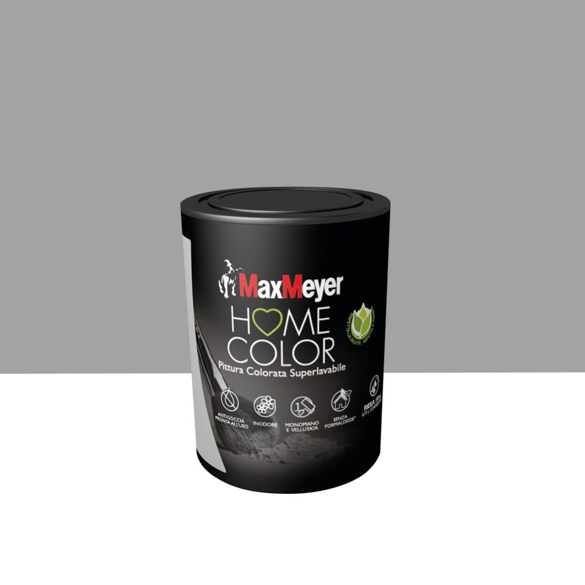 Pittura per interni super lavabile, MAX MEYER Home Color grigio mineral ...