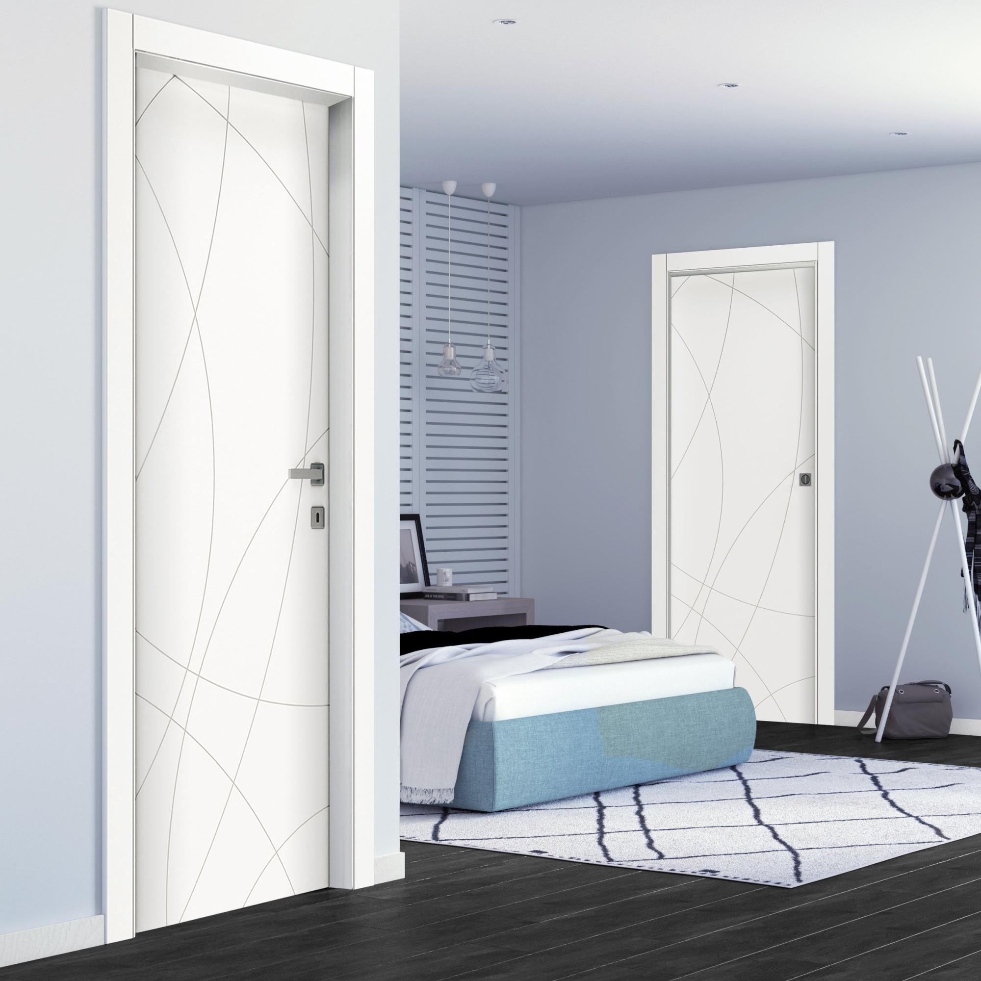 Porta a battente Sign bianco L 70 x H 210 cm reversibile | Leroy Merlin