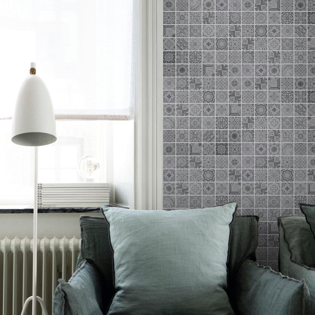 Mosaico pietra Tivoli grigio | Leroy Merlin