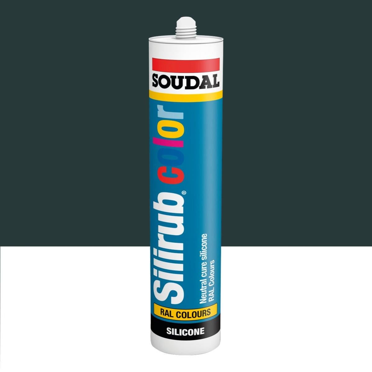 Silicone SOUDAL Multiuso Colorato RAL 7015 grigio ardesia 300 ml ...