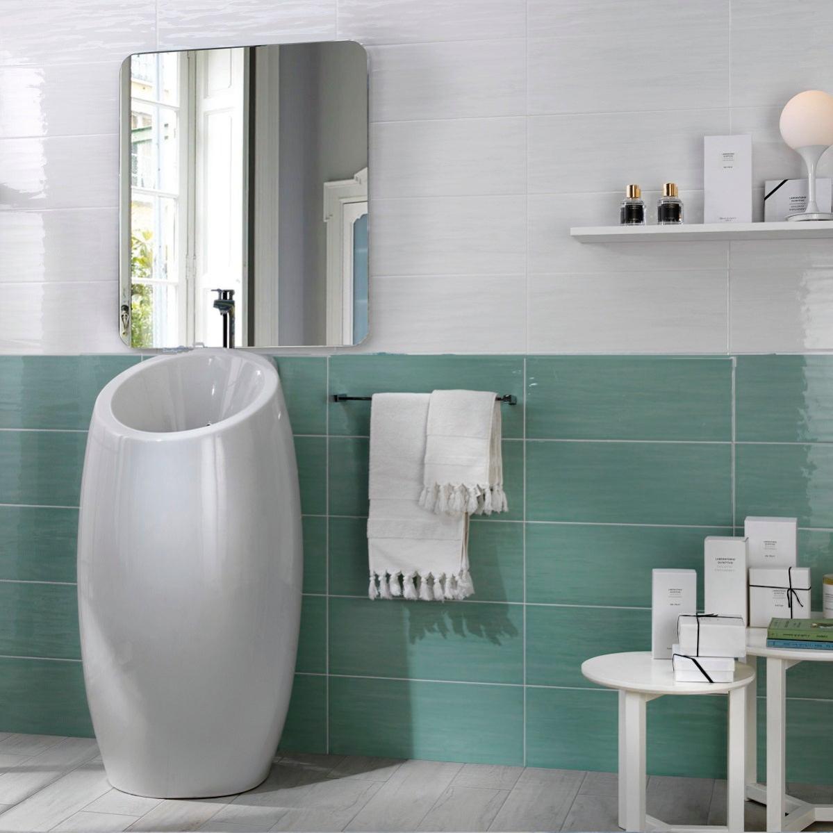 Piastrella per rivestimenti in grès pasta rossa colore sp. 8 mm. Capri ...