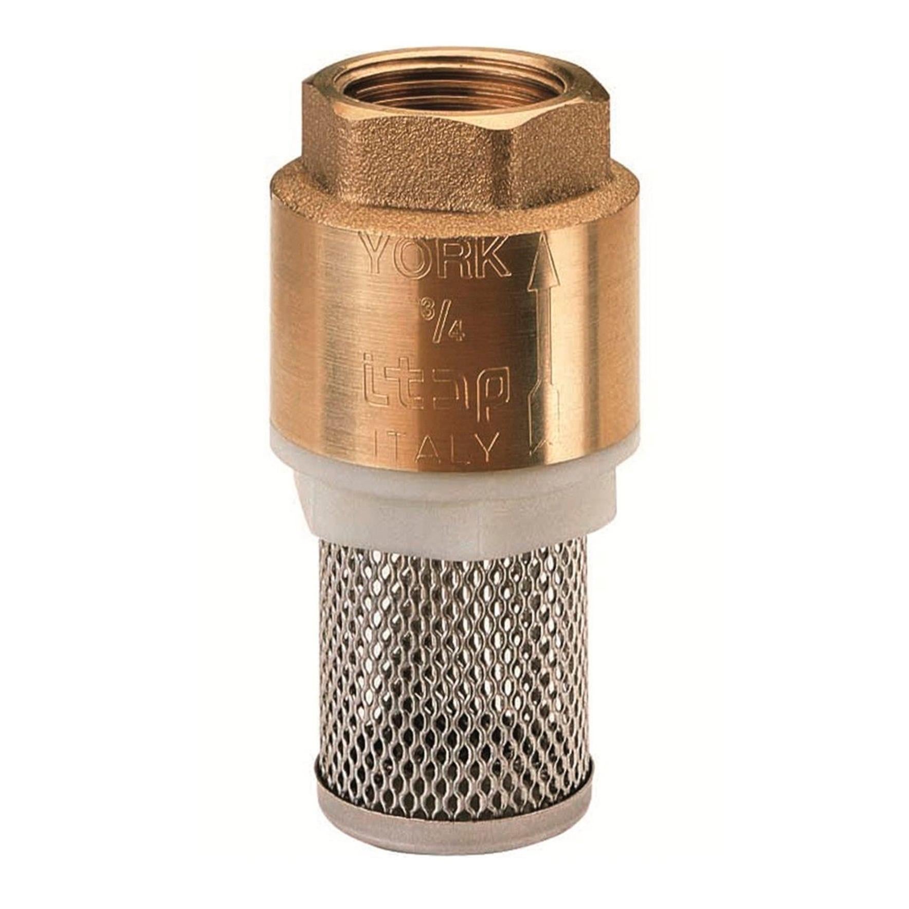 Valvola di fondo Ø 1" con fitro in inox | Leroy Merlin