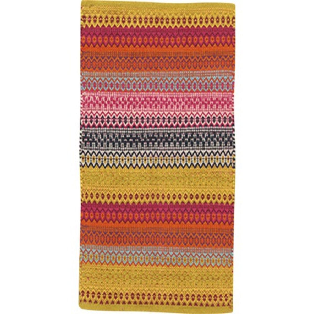 Tappeto Senegal in cotone, multicolore, 50x80 | Leroy Merlin