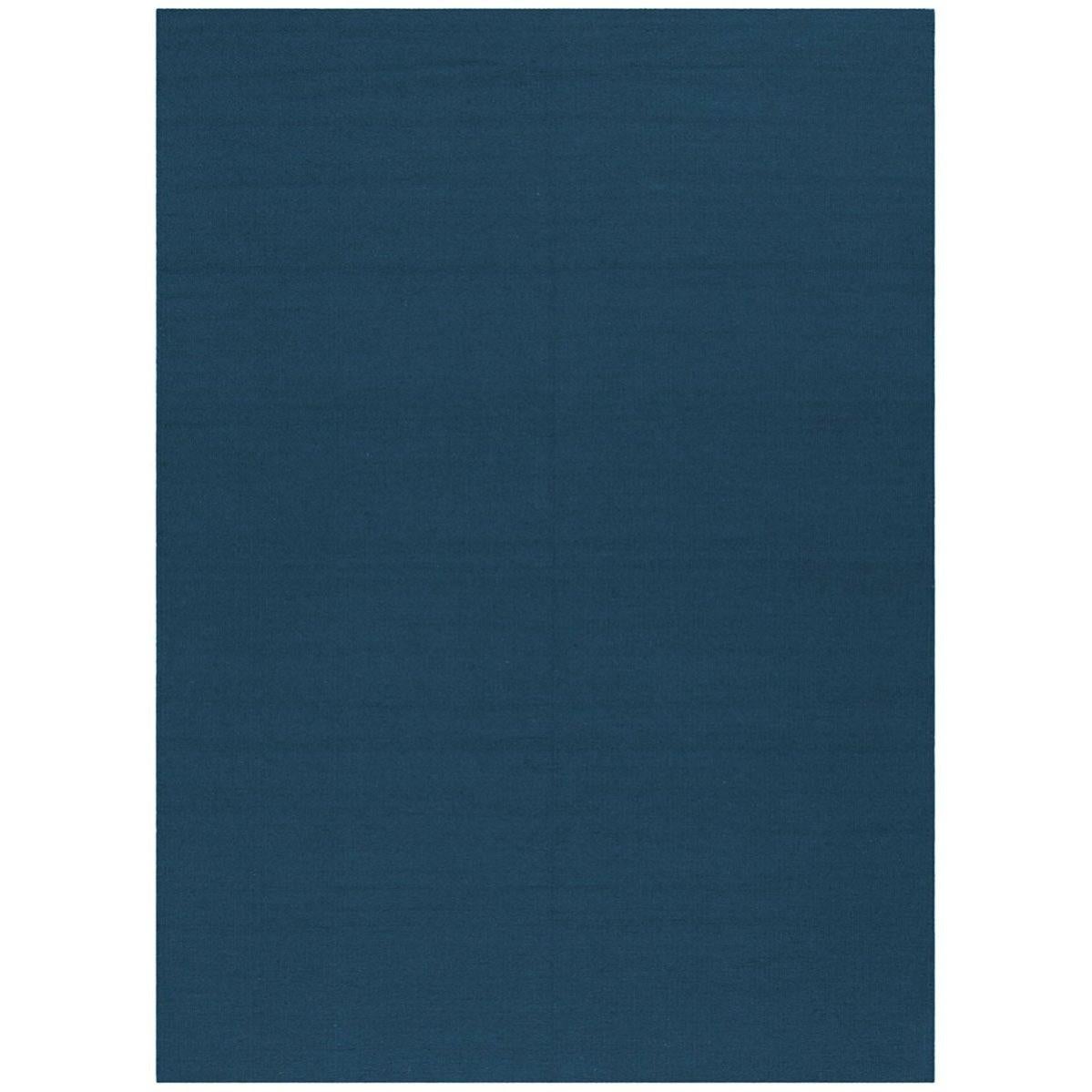 Tappeto Ubique in lana colore Blu , 70x140 cm | Leroy Merlin