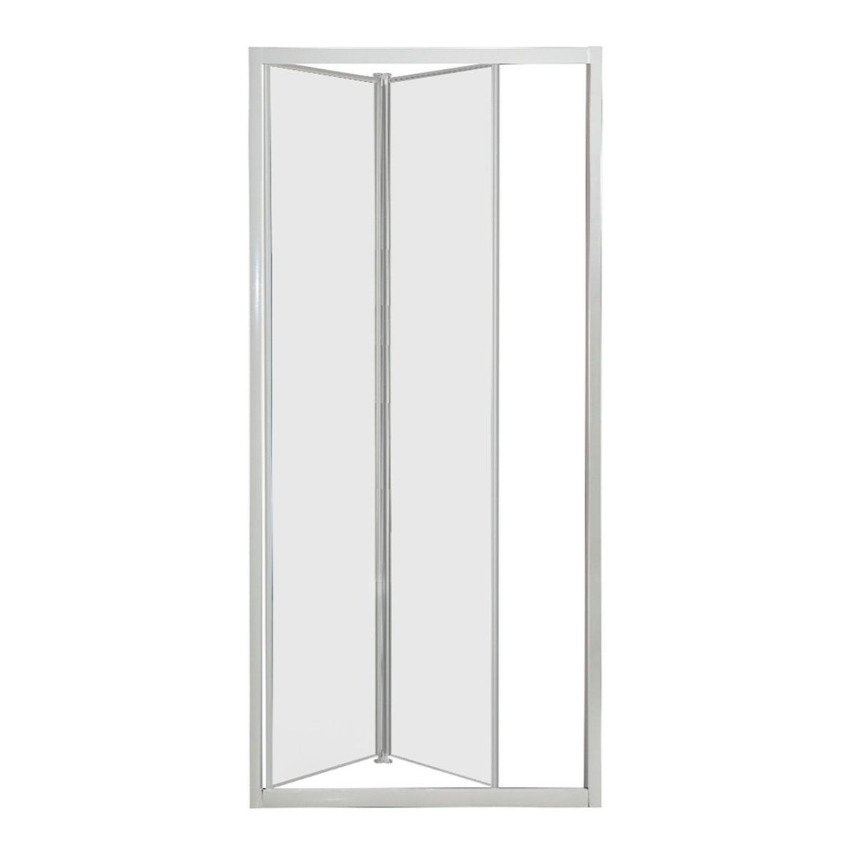 Porta doccia pieghevole Sinque 72 cm, H 190 cm in vetro, spessore 5 mm ...