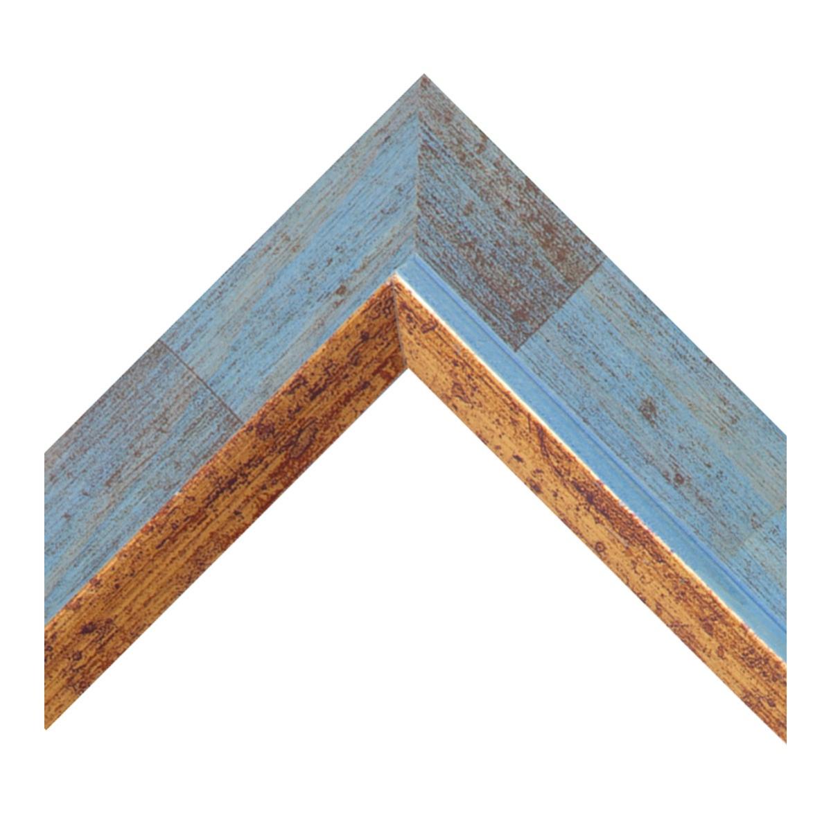 Cornice Firenze blu opaco per foto da 10x15 cm | Leroy Merlin