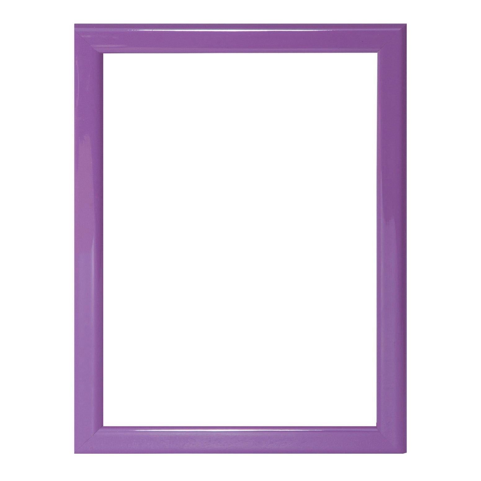 Cornice Tondy viola per foto da 24x30 cm | Leroy Merlin