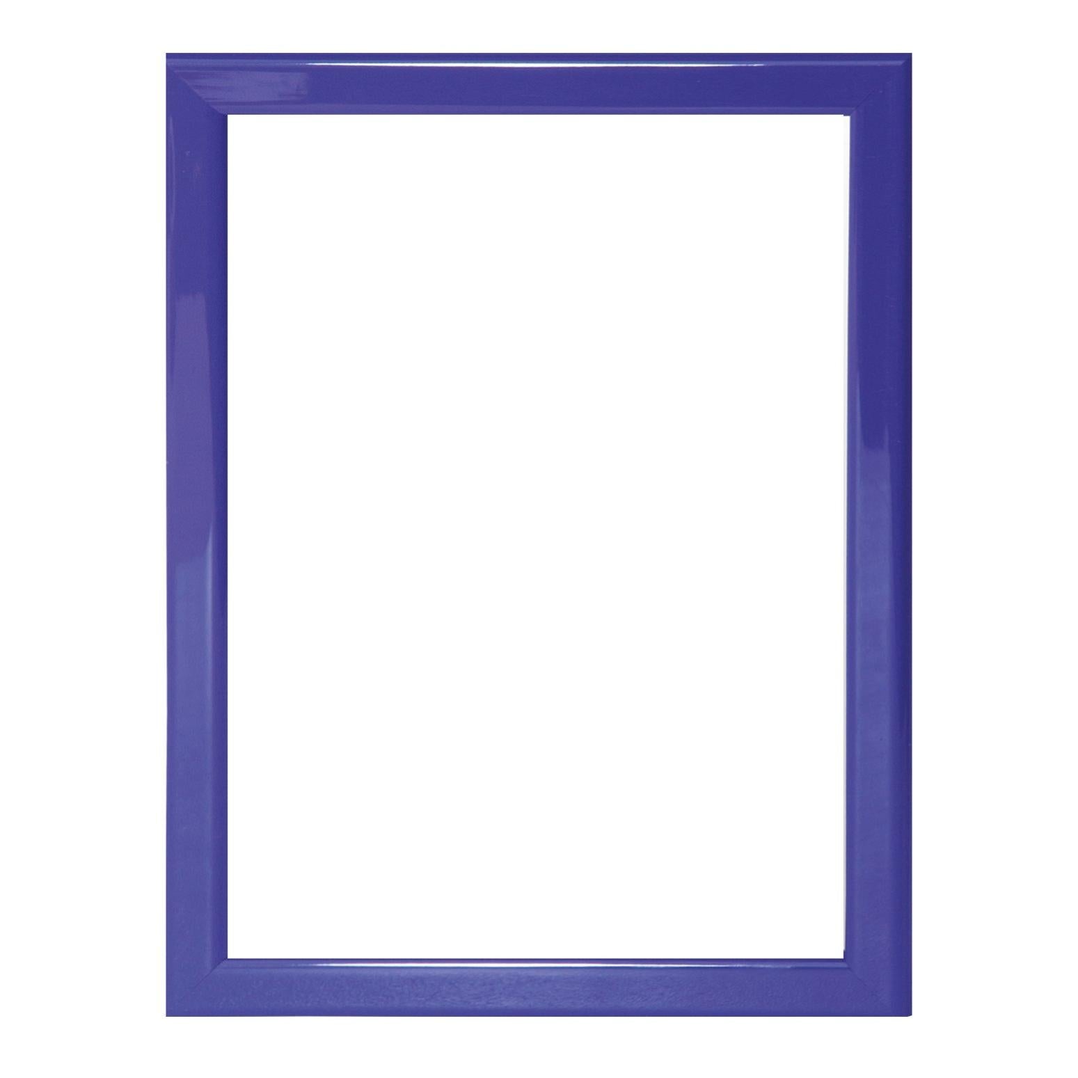 Cornice Tondy viola per foto da 24x30 cm | Leroy Merlin