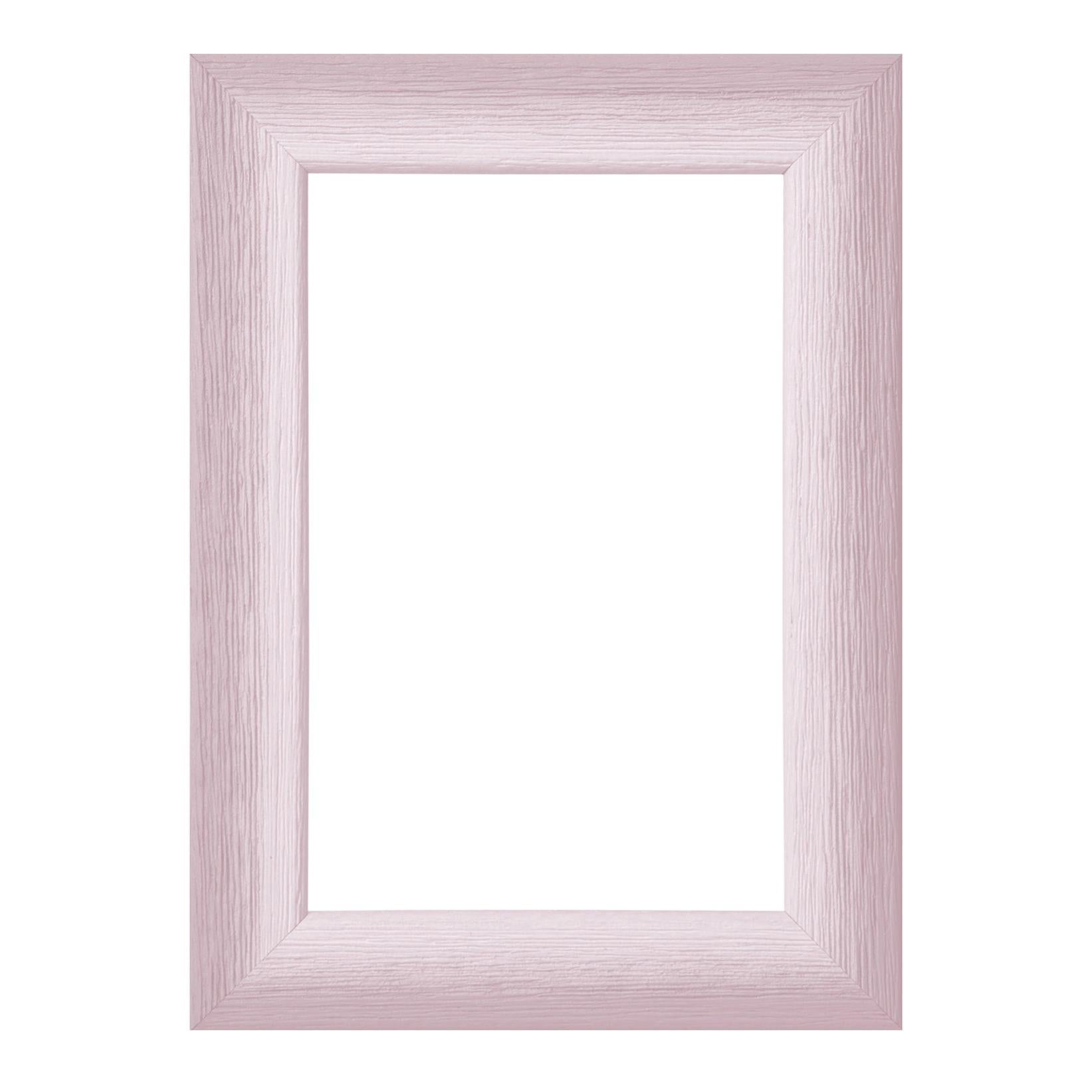 Cornice Bicolore rosa e bianco opaco per foto da 70x100 cm | Leroy Merlin