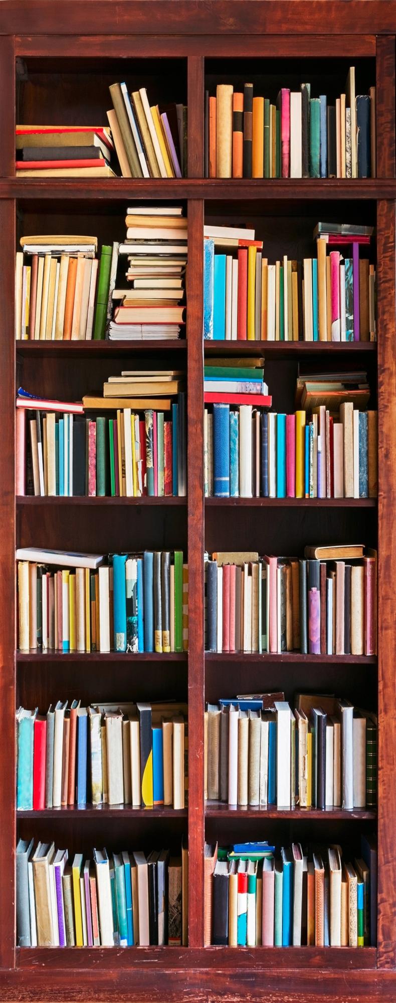 Sticker Libreria 83x210 cm multicolore | Leroy Merlin