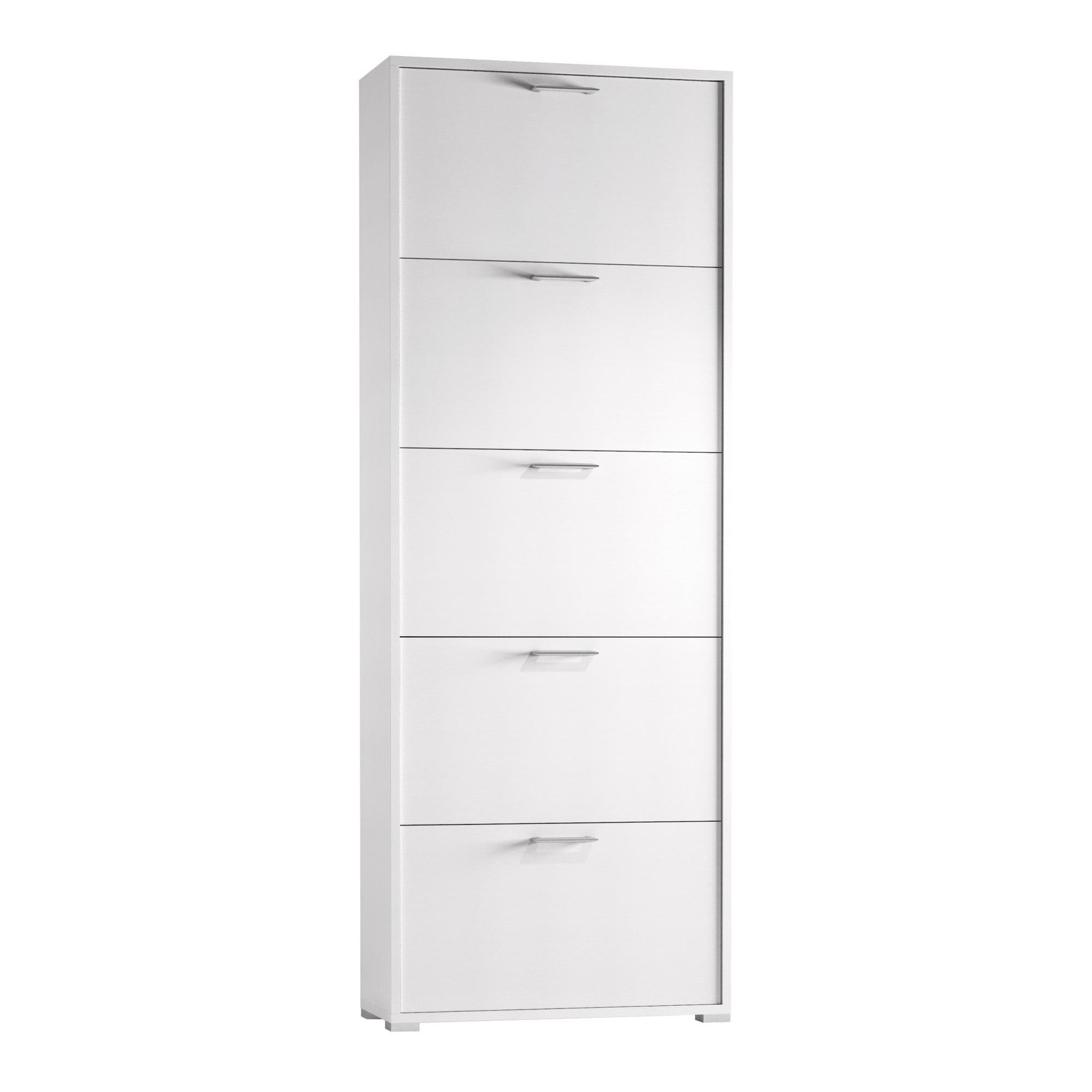 Scarpiera SCARPIERA 5 ANTE DOPPIA doppia profondità L 67 x H 147 x P 28 ...