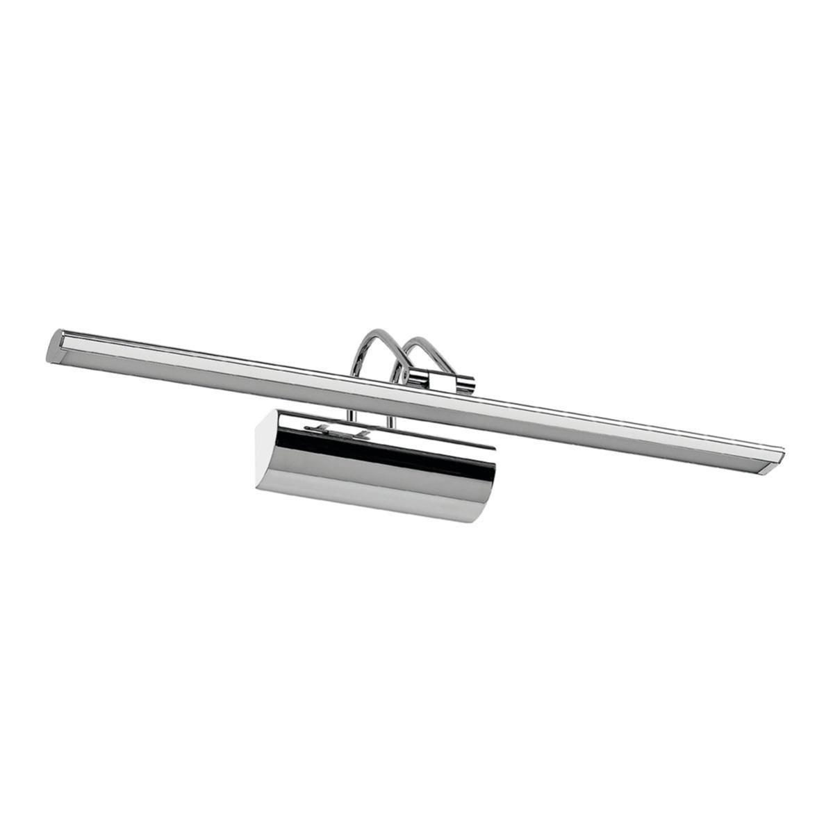 Applique moderno Beta LED cromato, in metallo, 45x12 cm, NOVECENTO ...