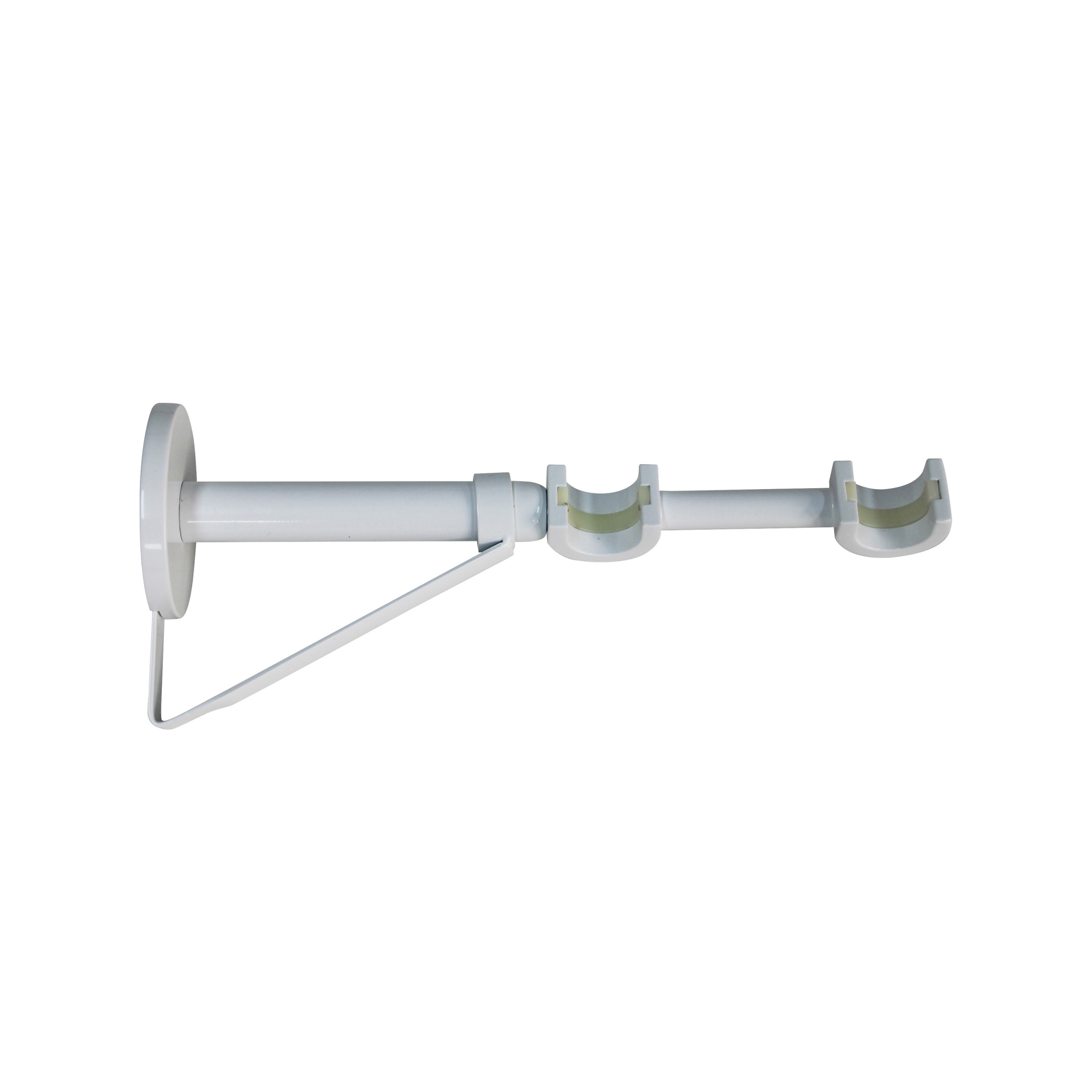 Supporto doppio aperto estensibile Ø20mm Maya EASY FIX in alluminio ...