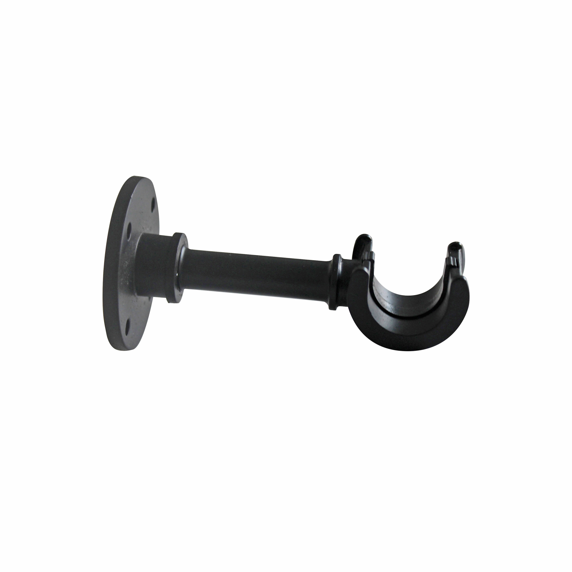 Supporto singolo aperto Ø20mm Graph Facto EASY FIX in alluminio nero ...