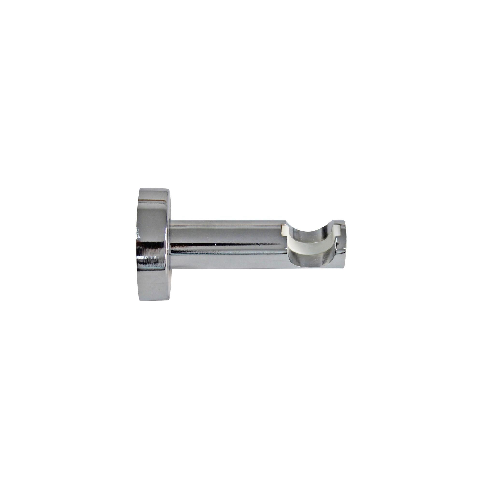Supporto singolo aperto Ø20mm Vic EASY FIX in alluminio cromo lucido ...