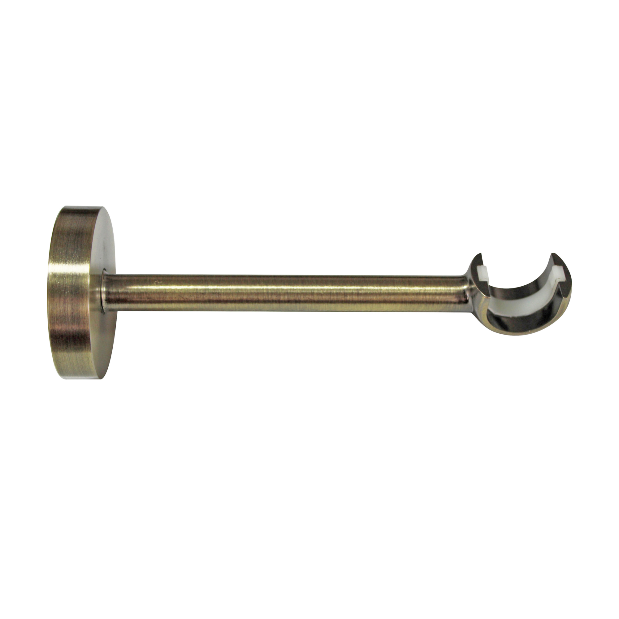 Supporto singolo aperto Ø20mm Neo EASY FIX in alluminio oro anticato ...
