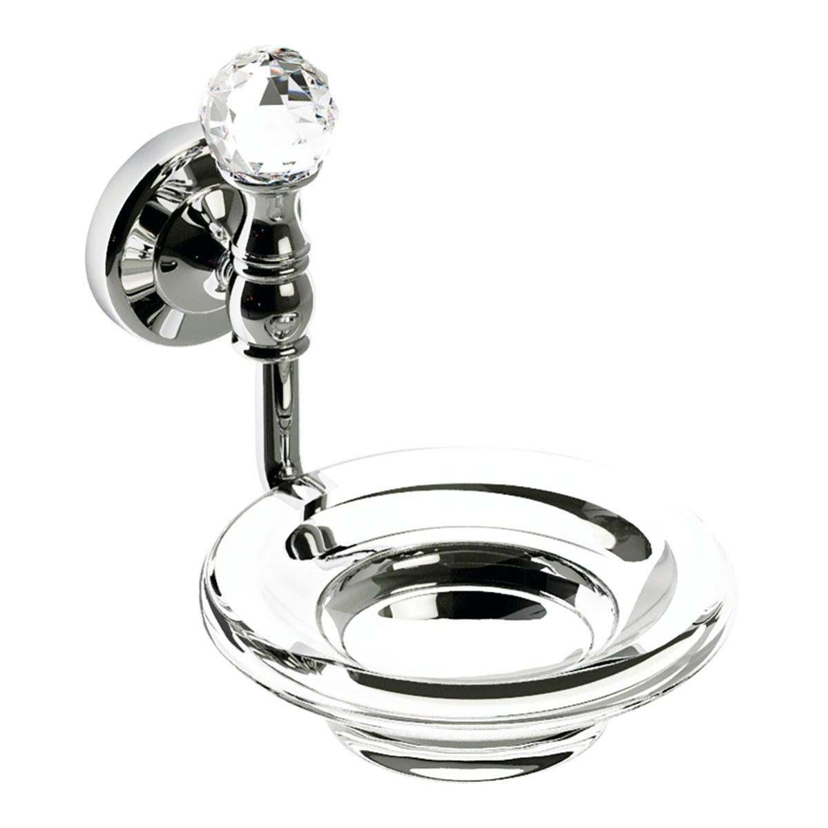 Porta sapone Diamond cromo | Leroy Merlin