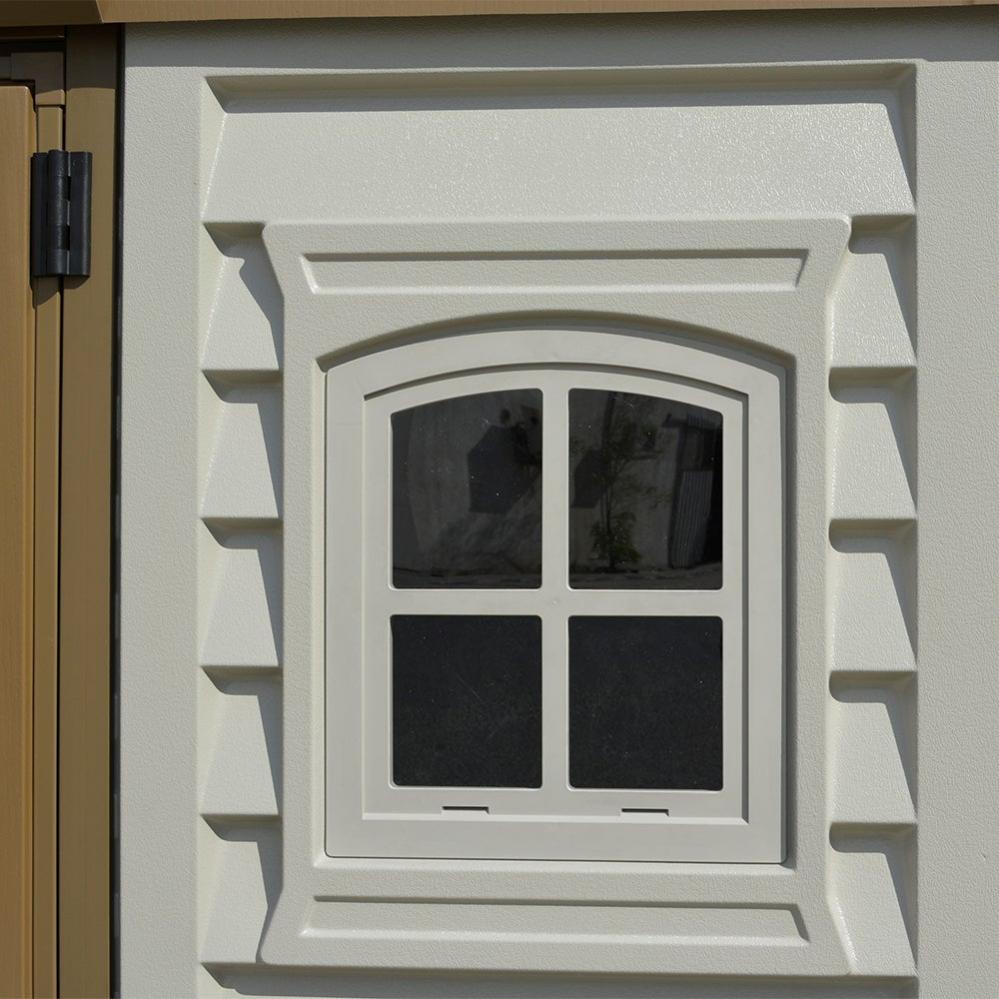 Casetta da giardino in pvc Casetta PVC Apex 10,5’x8' 326x240x235 cm ...