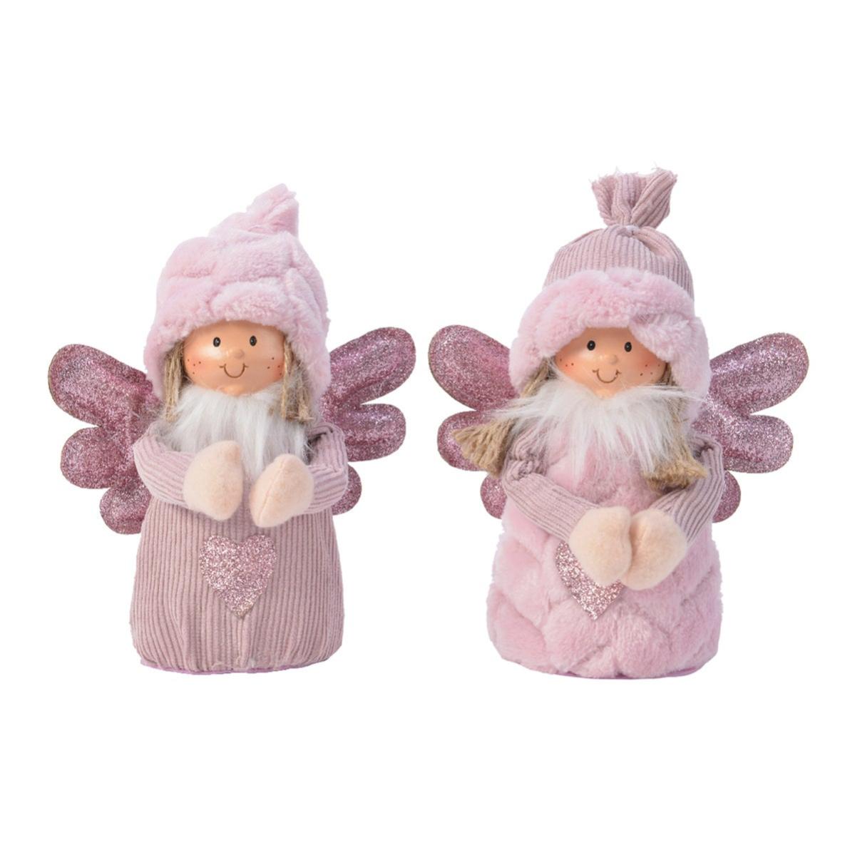 Angelo rosa L 16 x P 12 x H 23 cm | Leroy Merlin