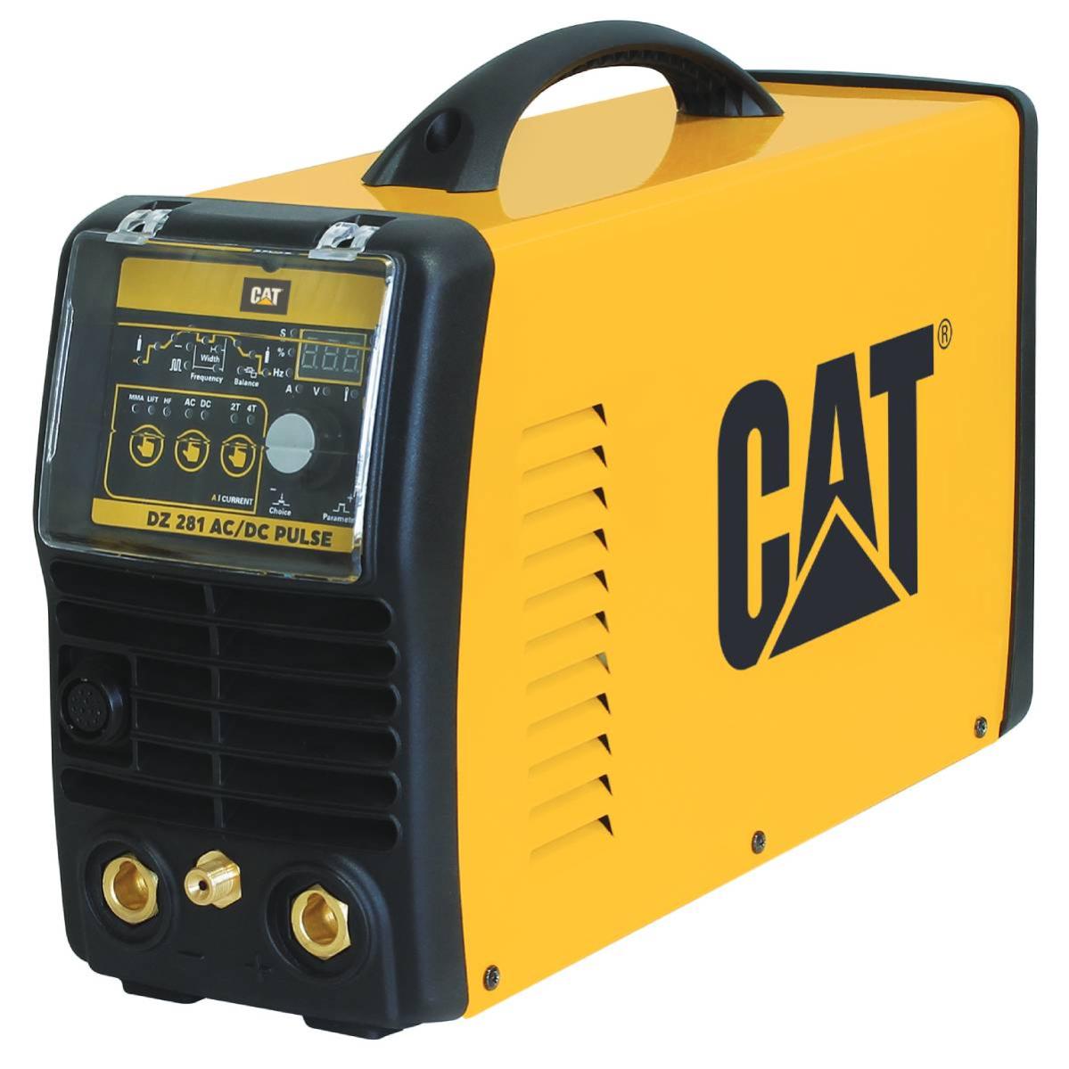 Saldatrice inverter CATERPILLAR DZ 281 AC/DC PULSE mma, tig, tig puls ...