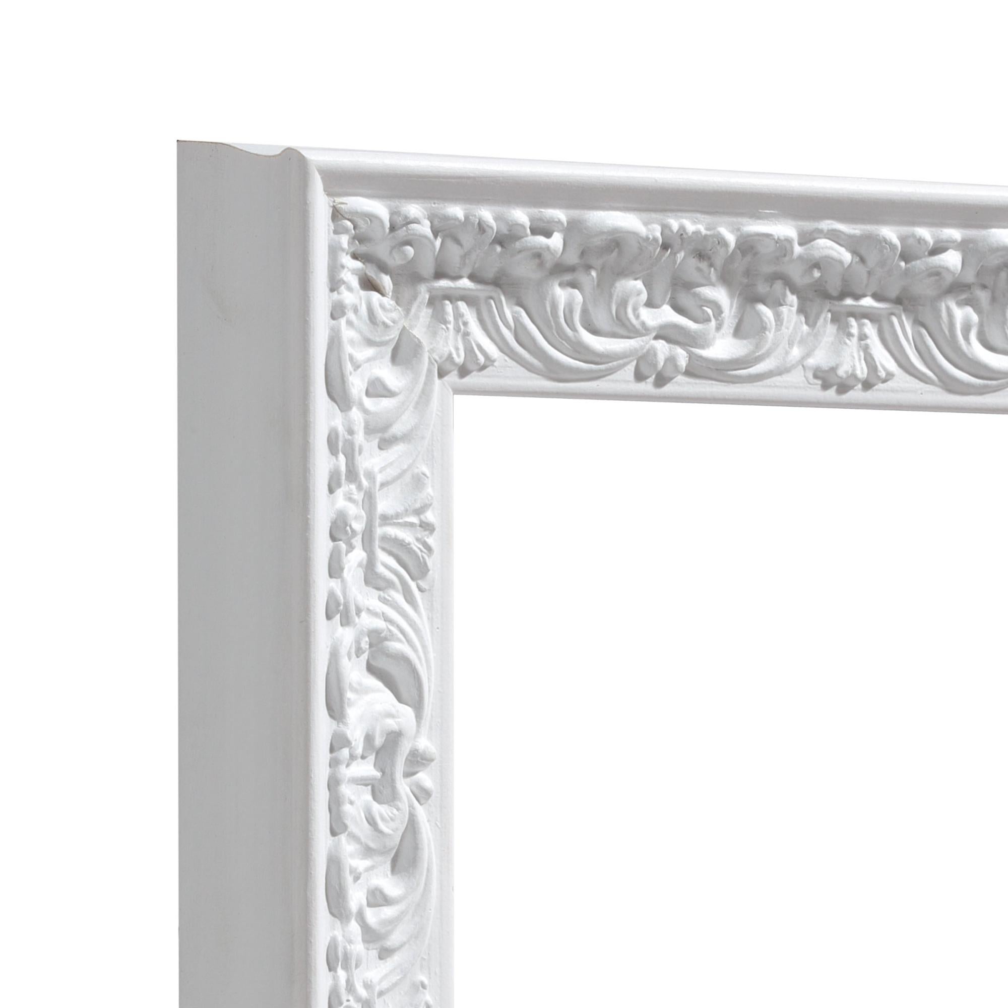 Cornice Amber bianco opaco per foto da 18x24 cm | Leroy Merlin