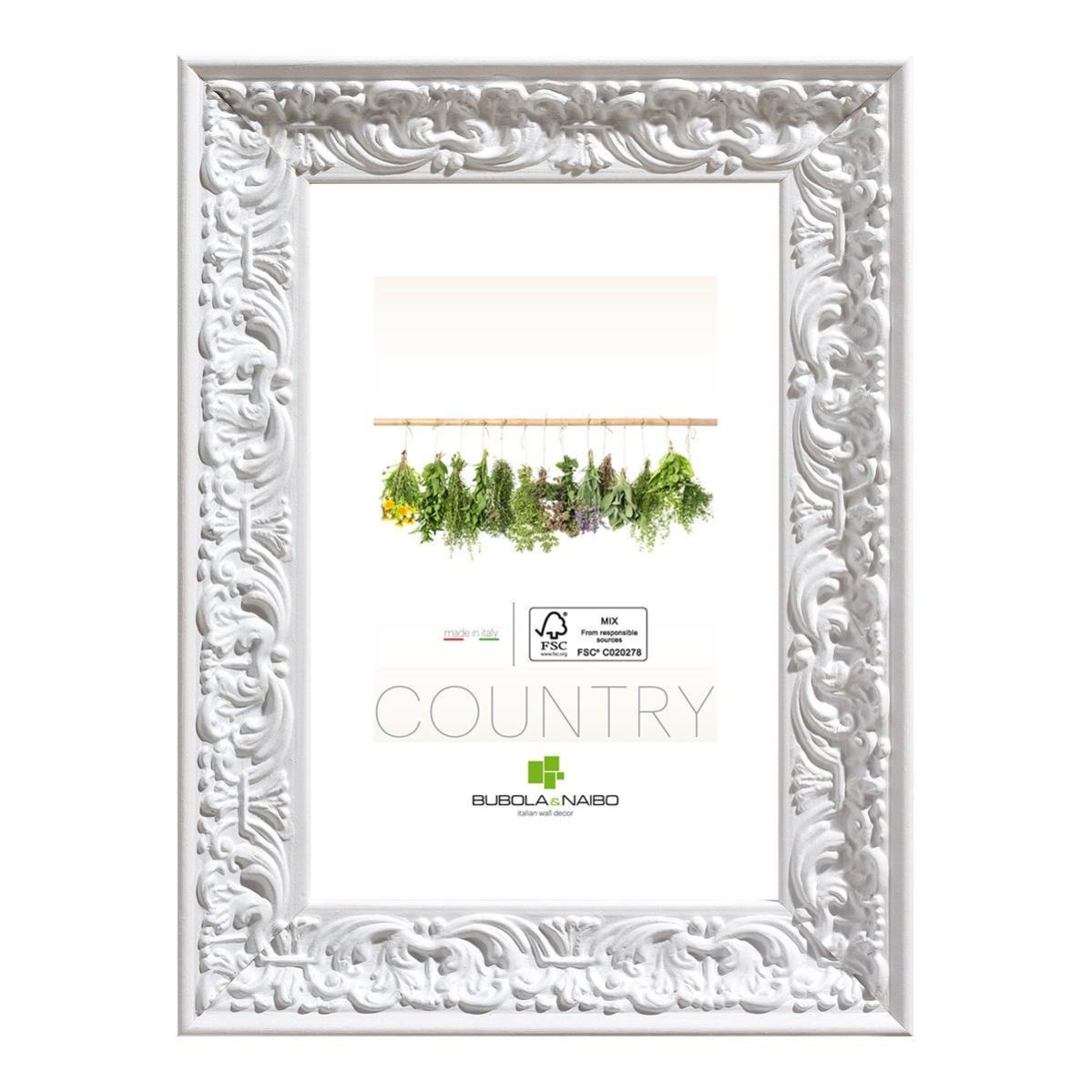 Cornice Amber bianco opaco per foto da 18x24 cm | Leroy Merlin