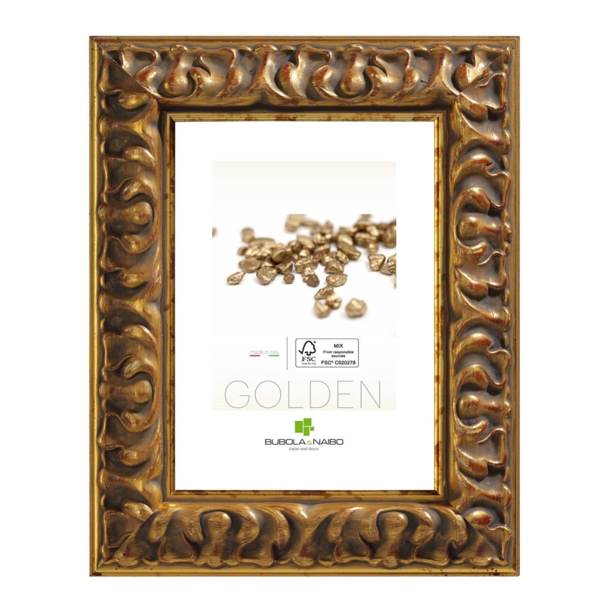 Cornice Clio oro opaco per foto da 60x80 cm | Leroy Merlin